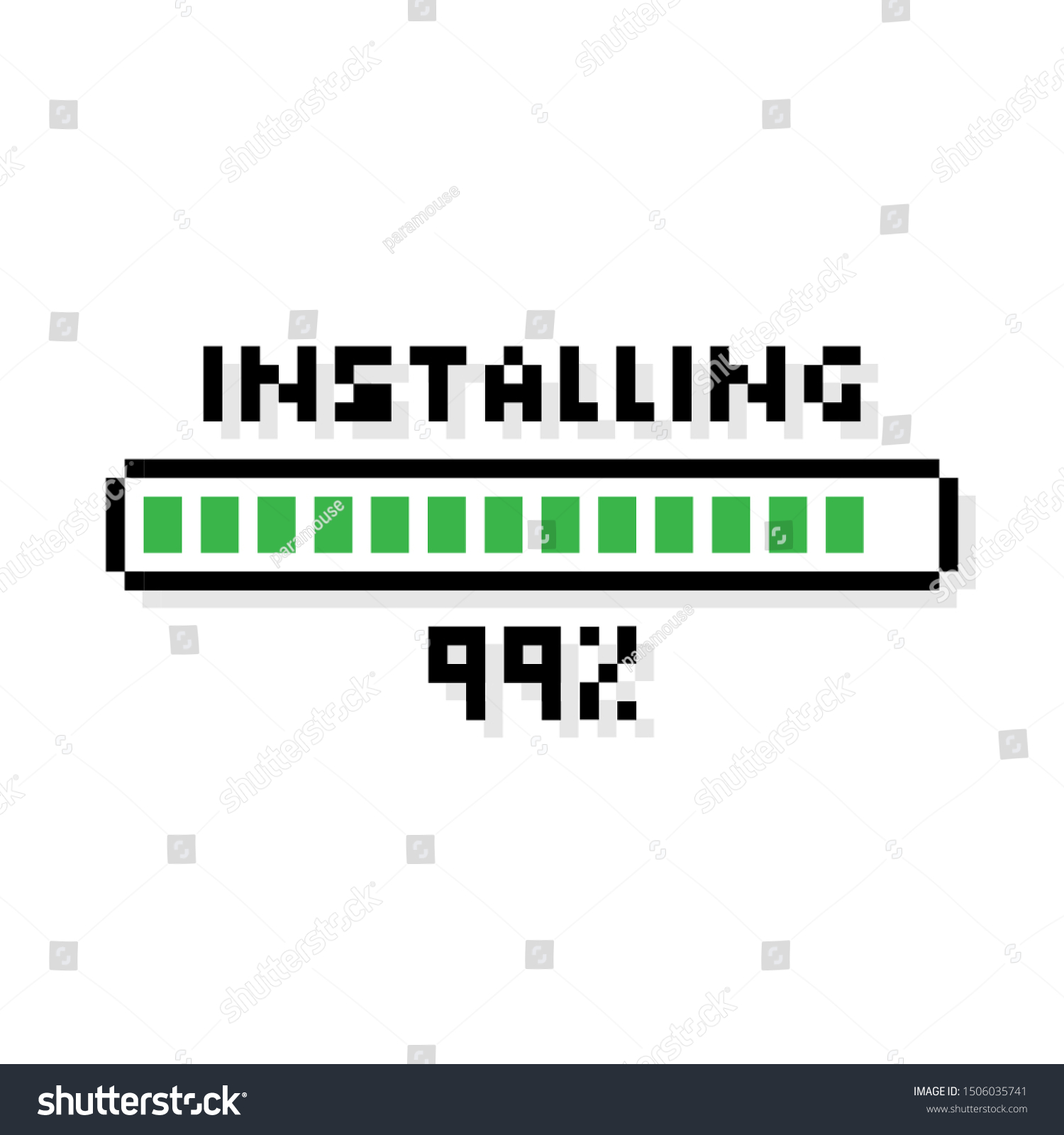 2,034 Pixel graphics loading Images, Stock Photos & Vectors | Shutterstock