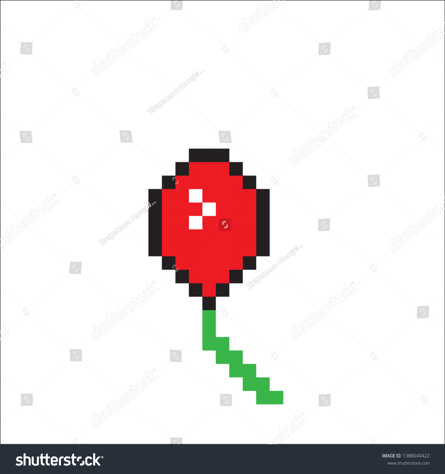 Pixel Art 8 Bit Vector Awards : image vectorielle de stock (libre de ...