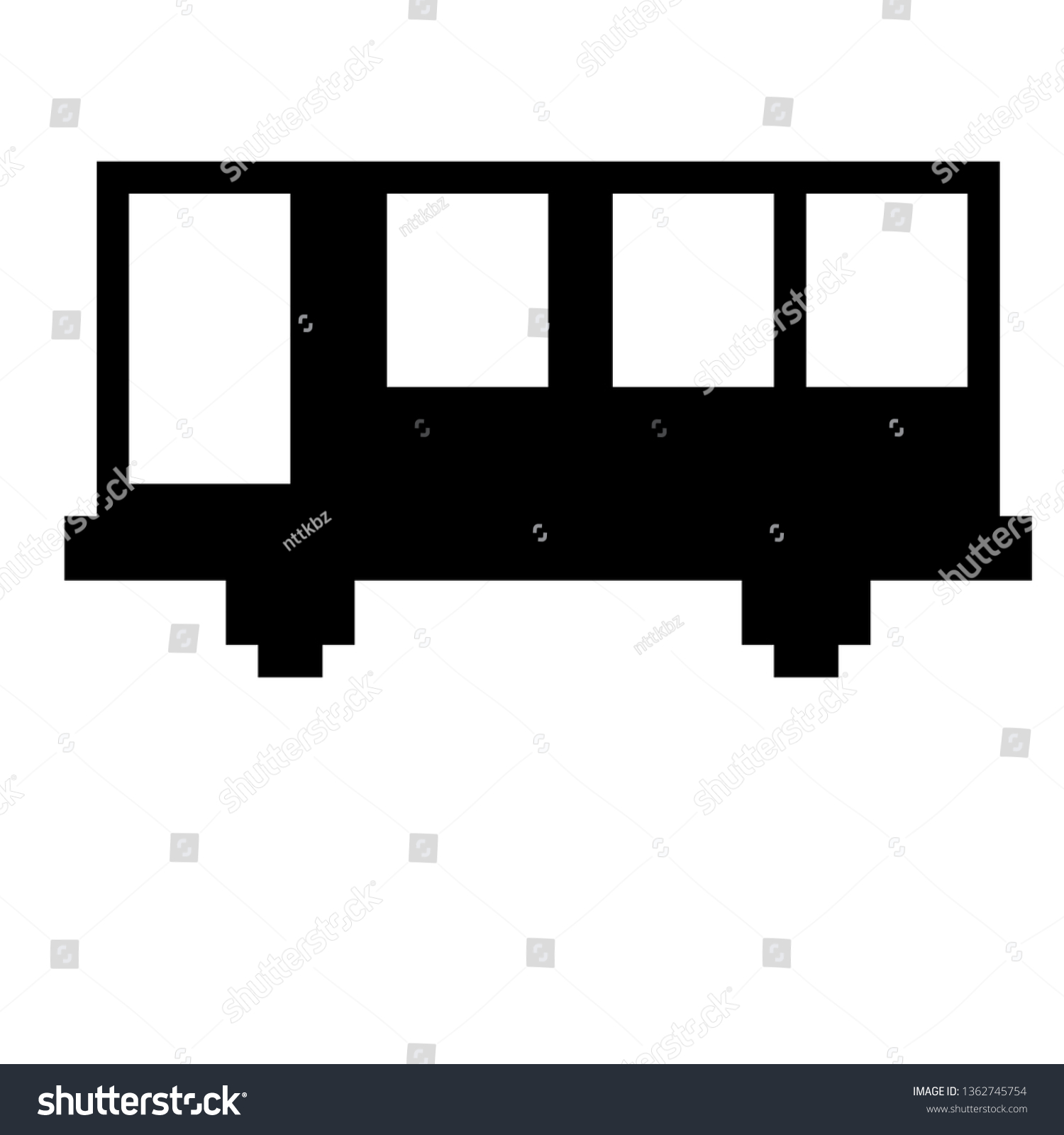 Pixel Art Bus: เวกเตอร์สต็อก (ปลอดค่าลิขสิทธิ์) 1362745754 | Shutterstock