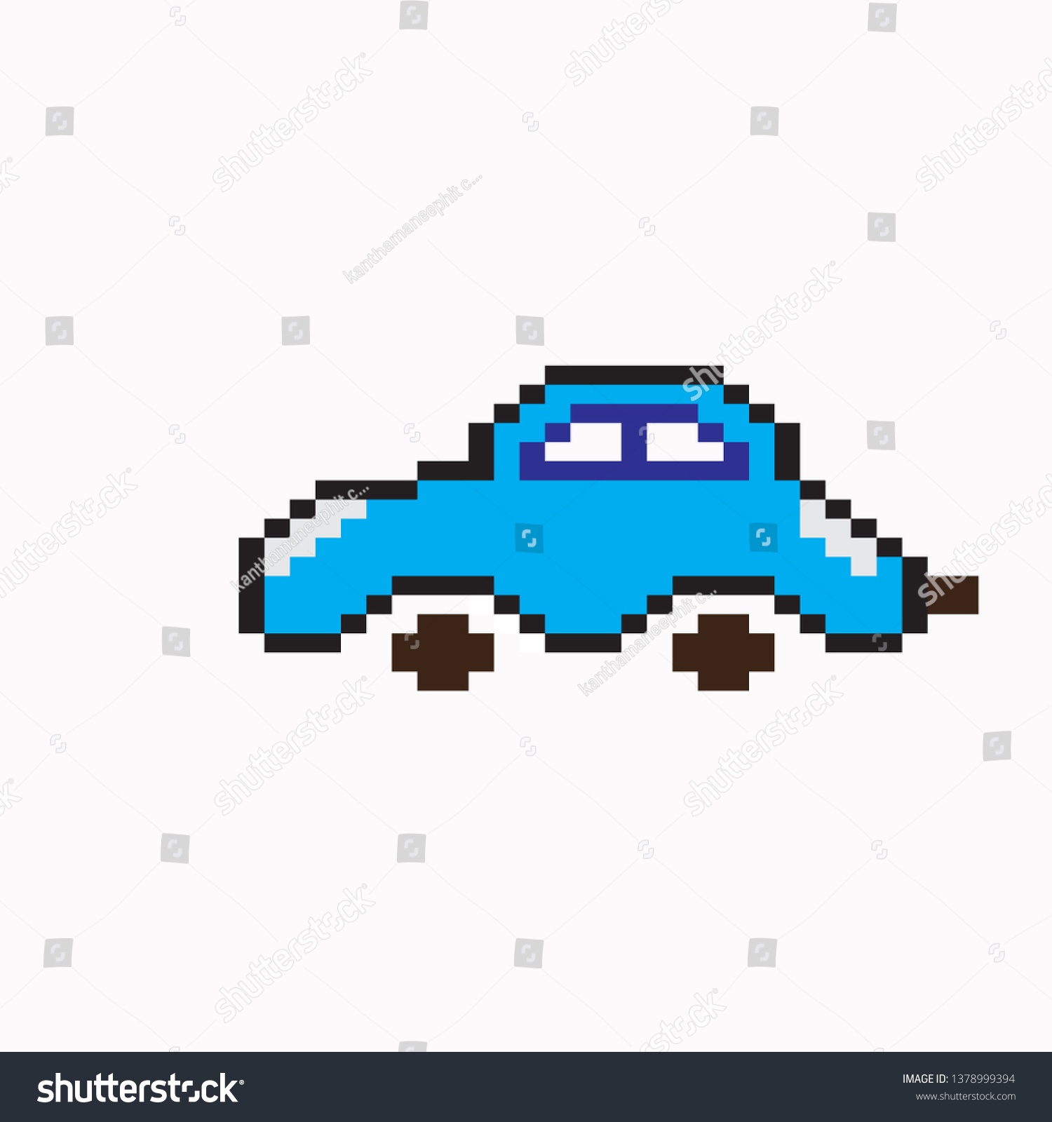 Pixel Art Car: เวกเตอร์สต็อก (ปลอดค่าลิขสิทธิ์) 1378999394 | Shutterstock