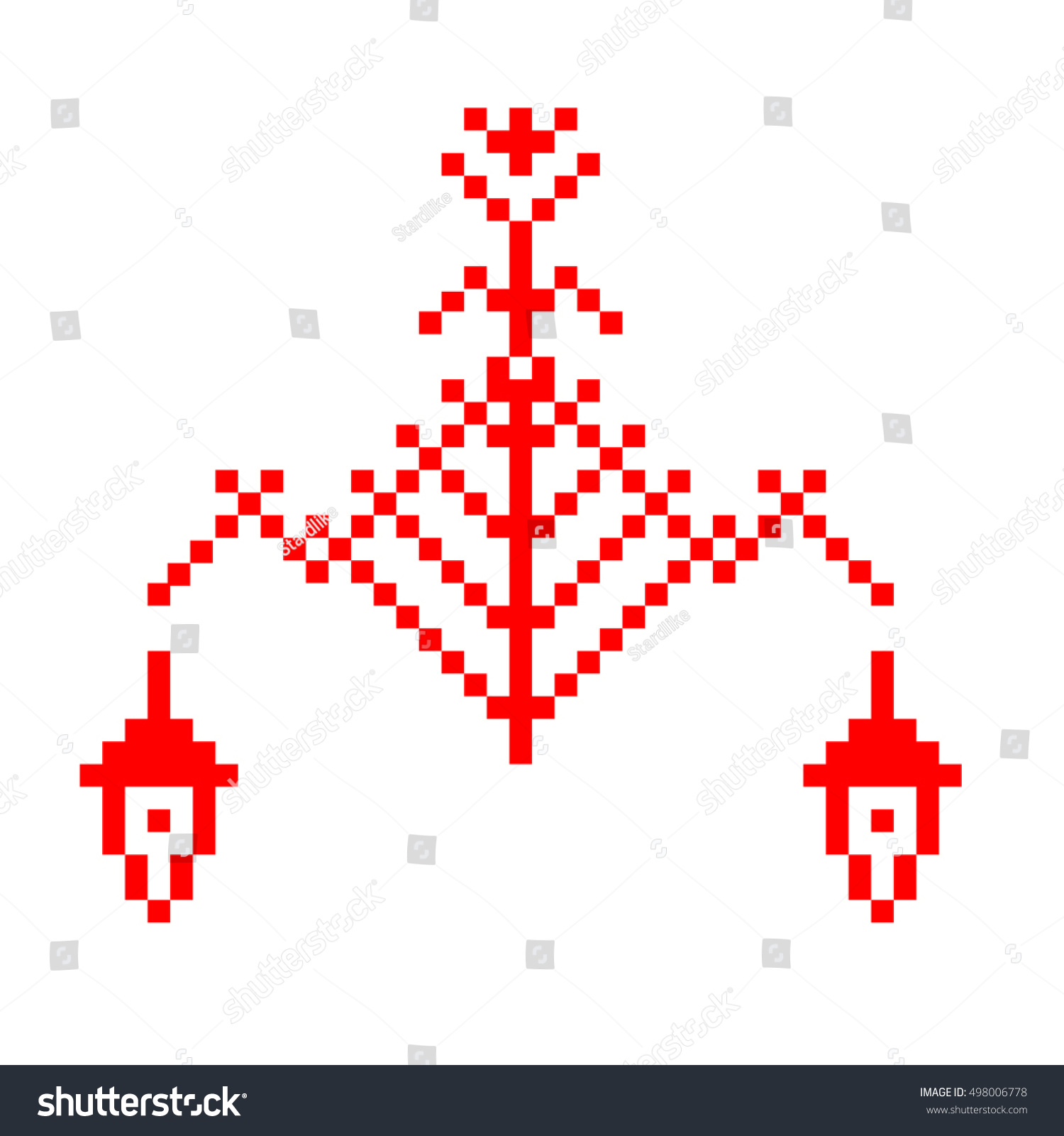 Pixel Art Icons Logo Drawing Element Stock Vector (Royalty Free) 498006778