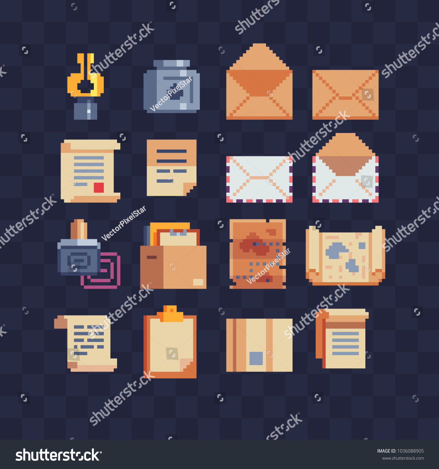 4,373 Pixel art document Images, Stock Photos & Vectors | Shutterstock
