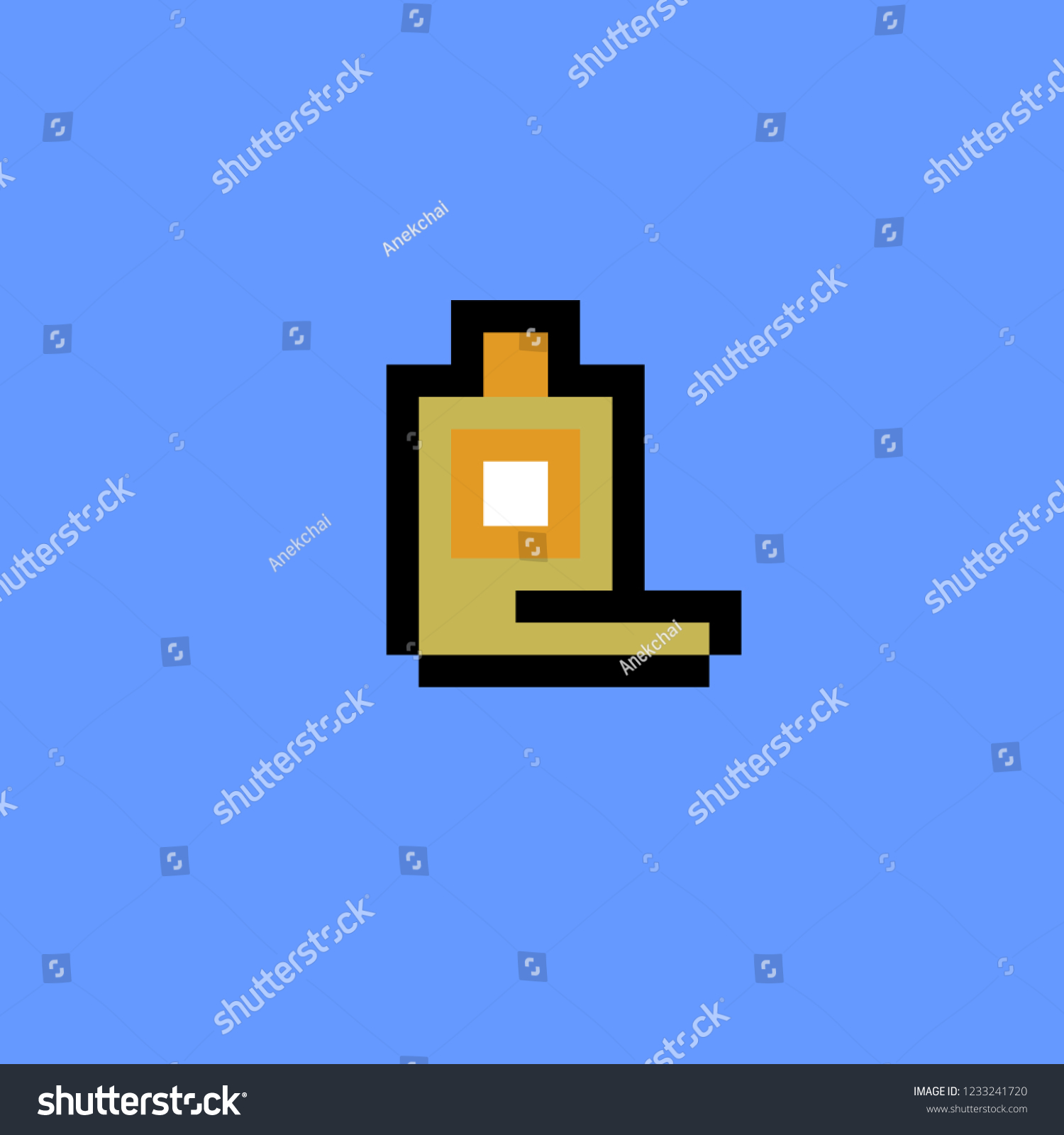 Pixel Art Lotion Stock Vector (Royalty Free) 1233241720 | Shutterstock