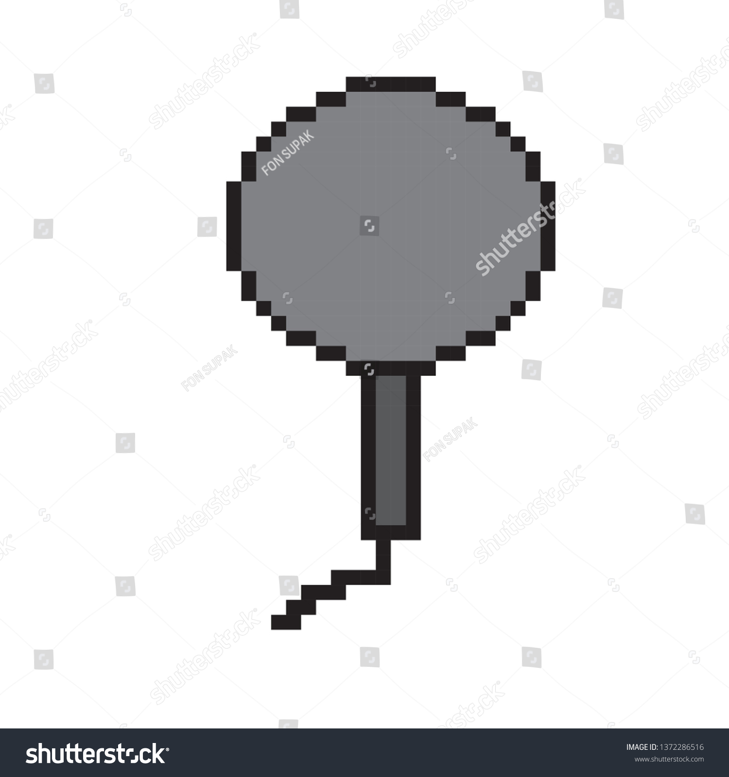 Pixel Art Microphone: Vector có sẵn (miễn phí bản quyền) 1372286516 ...