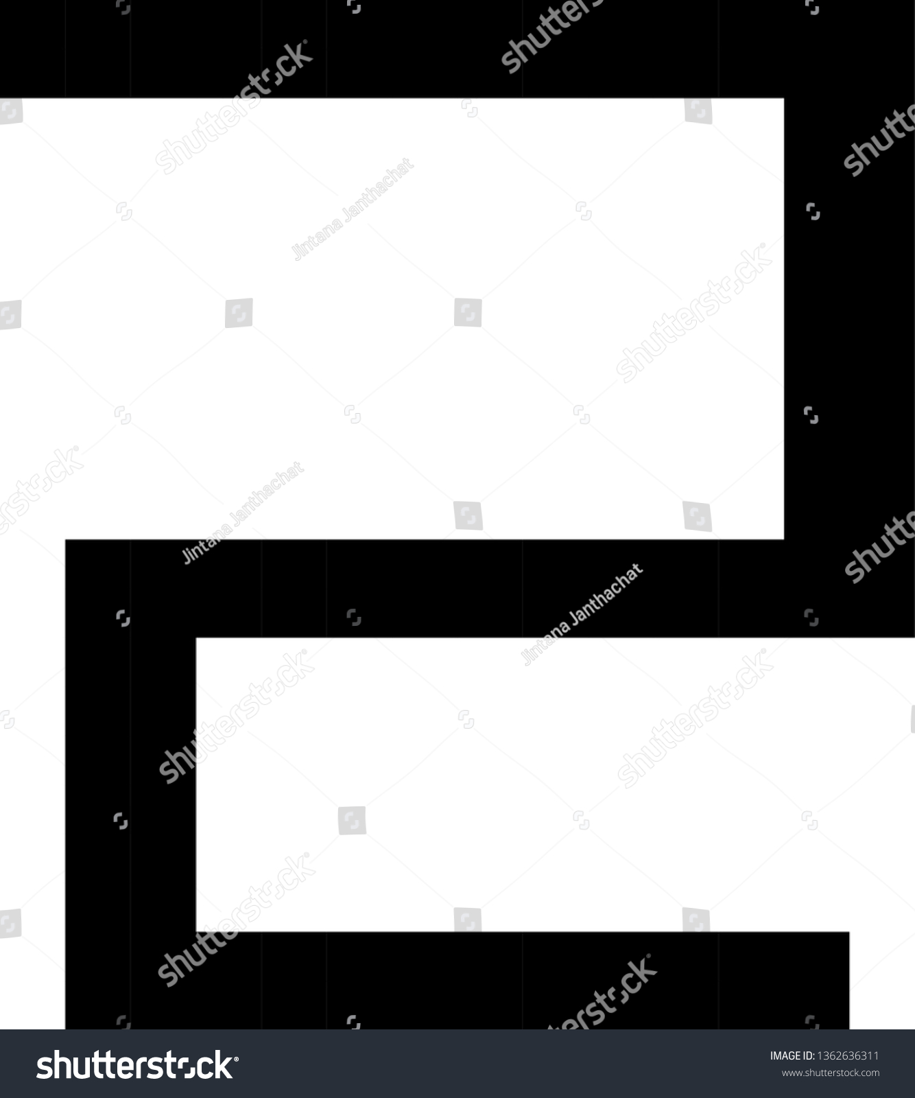 Pixel Art Number Two: vector de stock (libre de regalías) 1362636311