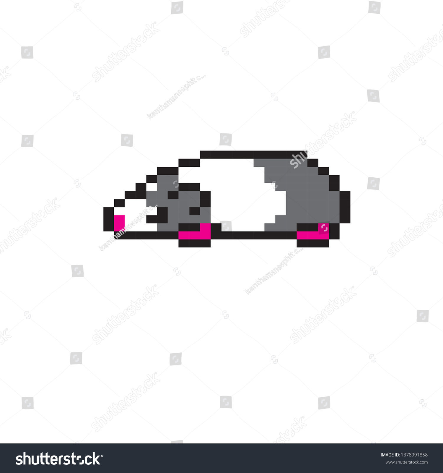 Pixel Art Rat: เวกเตอร์สต็อก (ปลอดค่าลิขสิทธิ์) 1378991858 | Shutterstock