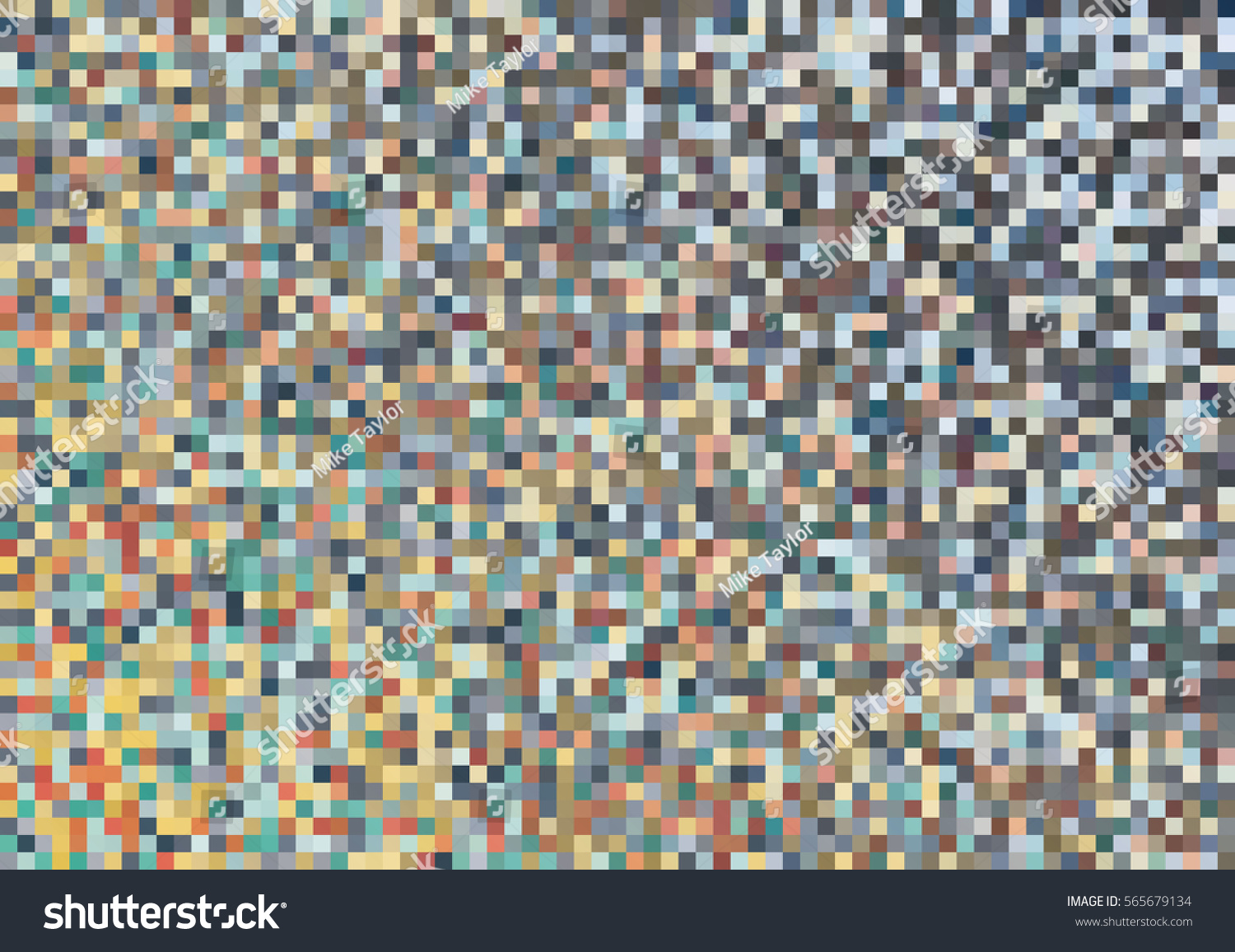 Pixel Art Retro Background Stock Vector (Royalty Free) 565679134 ...
