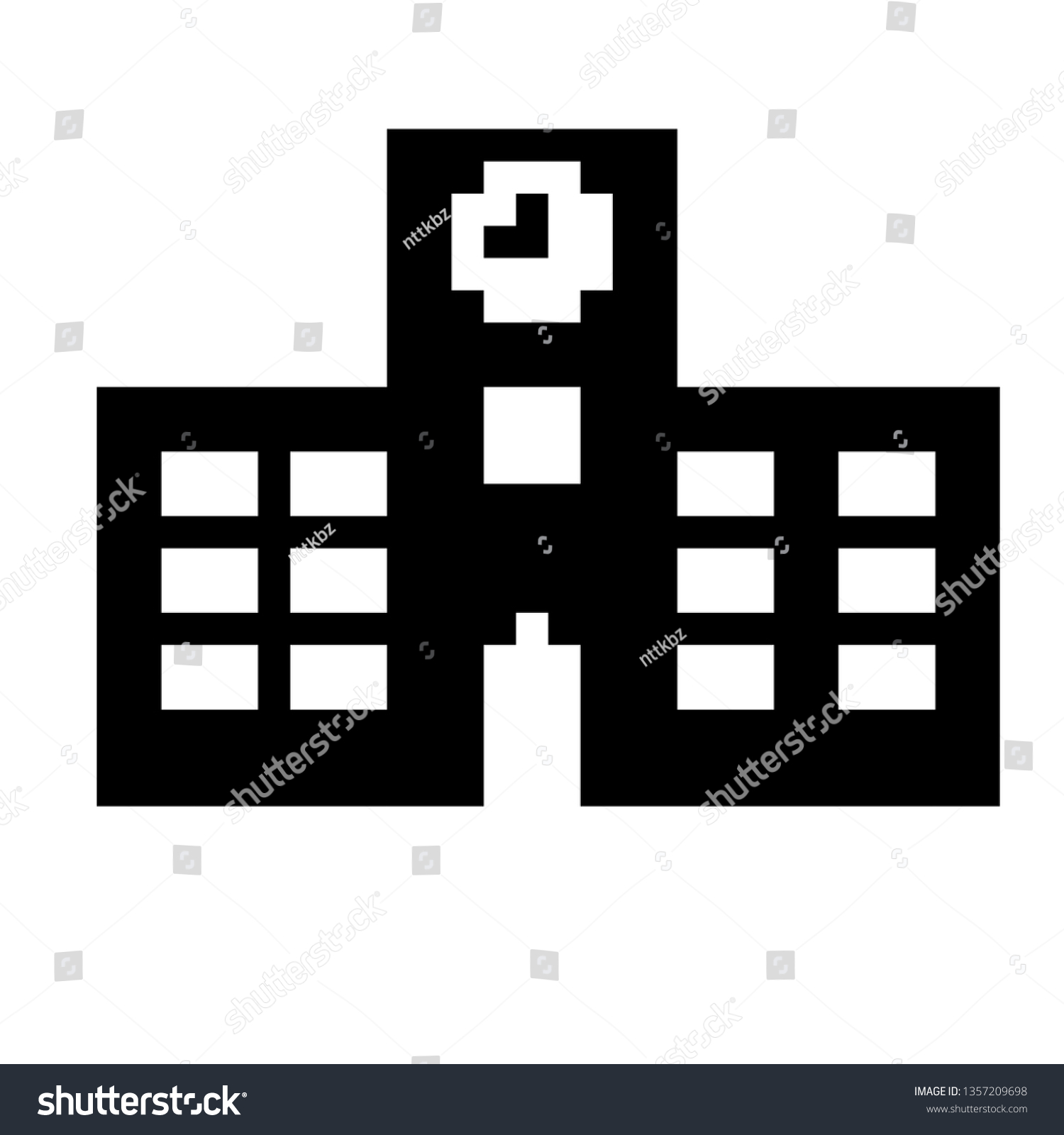 Pixel Art School: เวกเตอร์สต็อก (ปลอดค่าลิขสิทธิ์) 1357209698 ...
