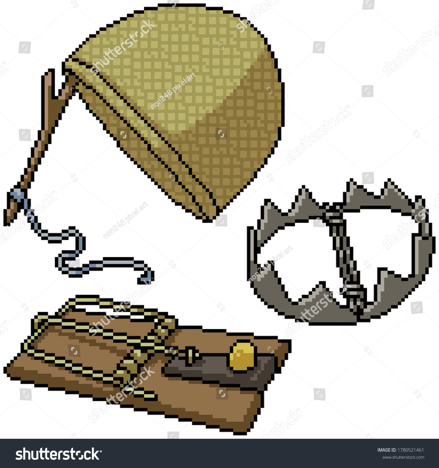 herramienta de reventado aislado de píxeles: vector de stock (libre de ...