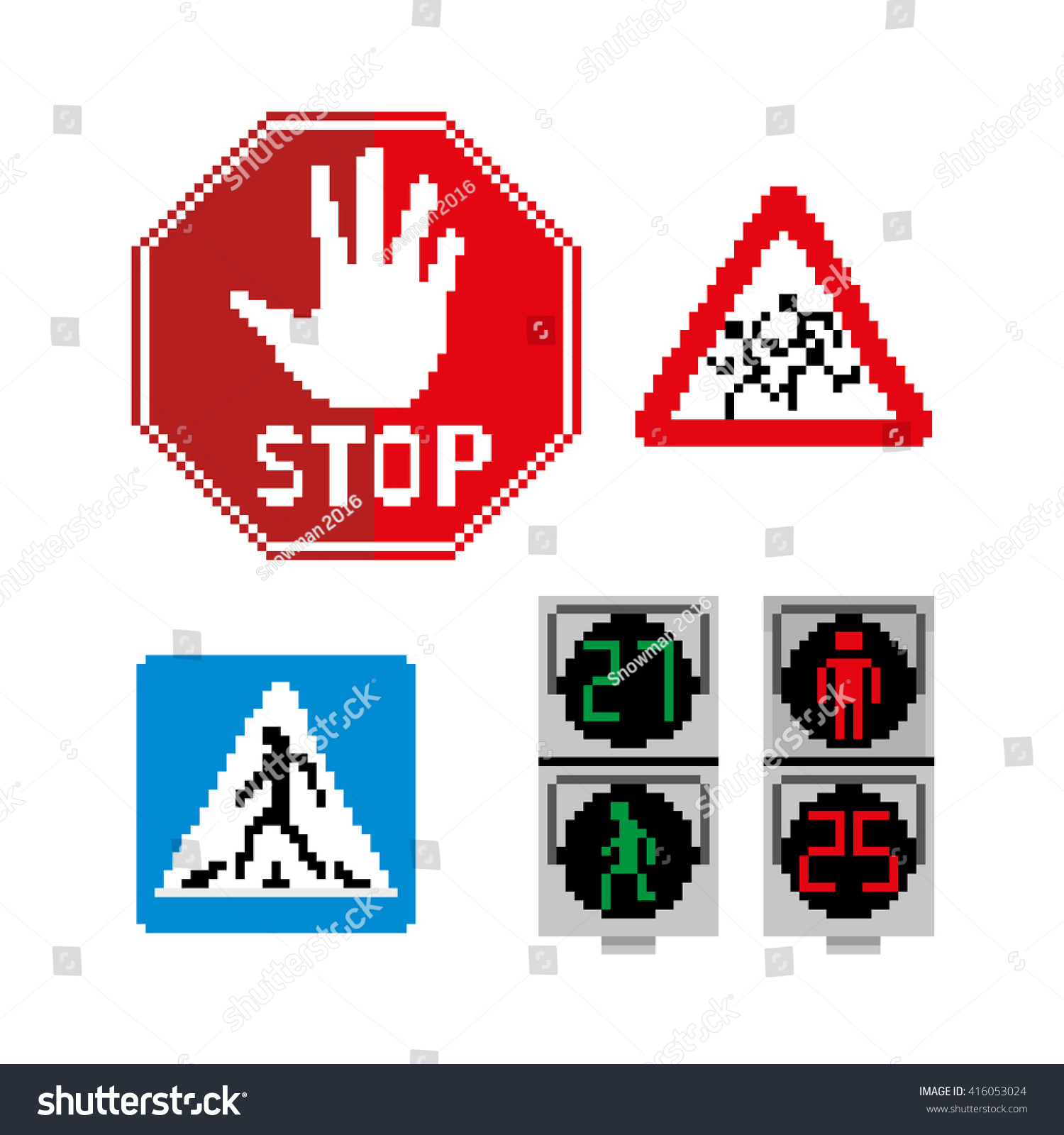 12,945 ilustraciones de Safety sign pixel - Ilustraciones, imágenes y ...