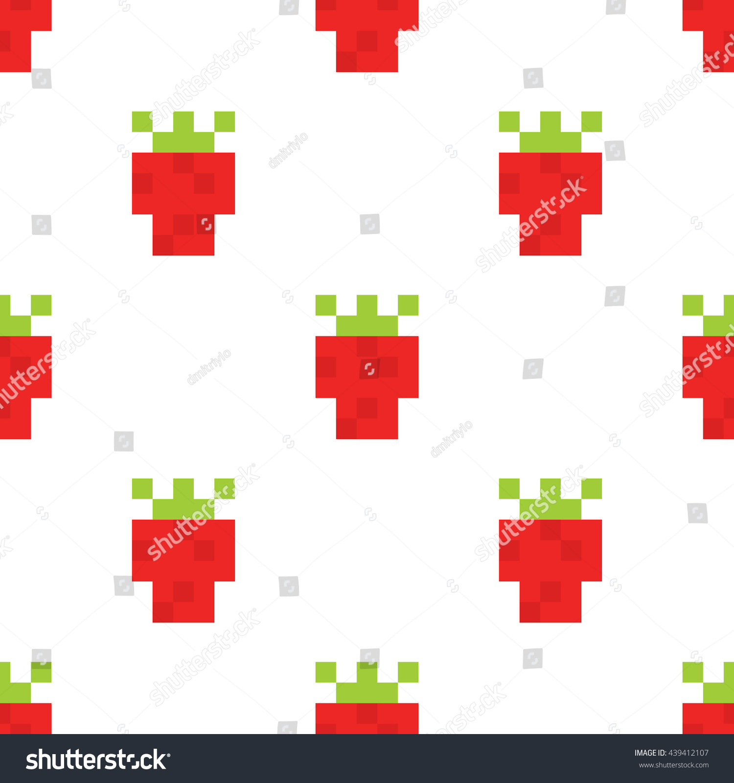Pixel Art Style Arcade Game Red: стоковая векторная графика (без ...