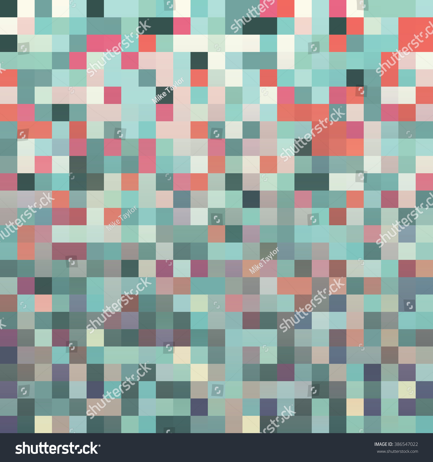 Pixel Art Style Pixel Background Stock Vector (Royalty Free) 386547022