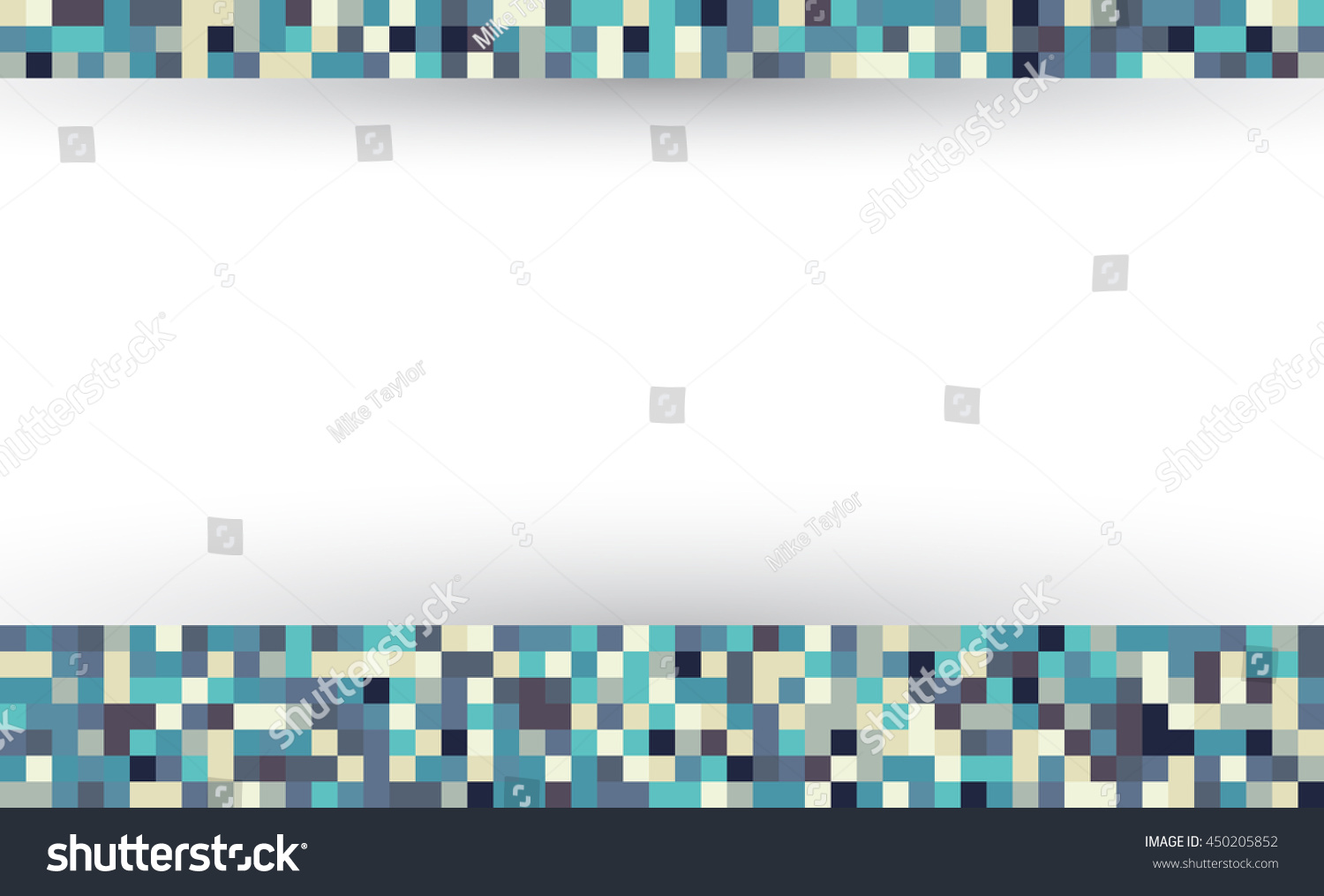 Pixel Art Style Web Background Layout : image vectorielle de stock ...