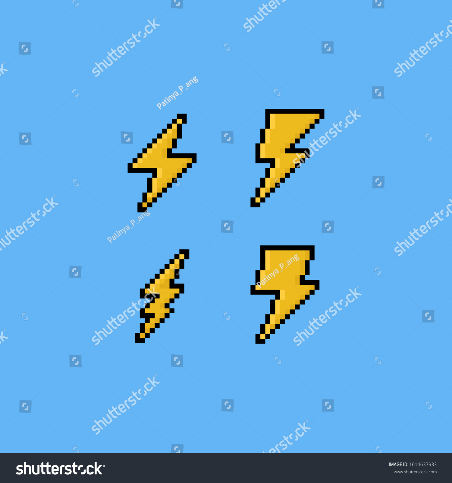 1,263 Thunder pixel Images, Stock Photos & Vectors | Shutterstock
