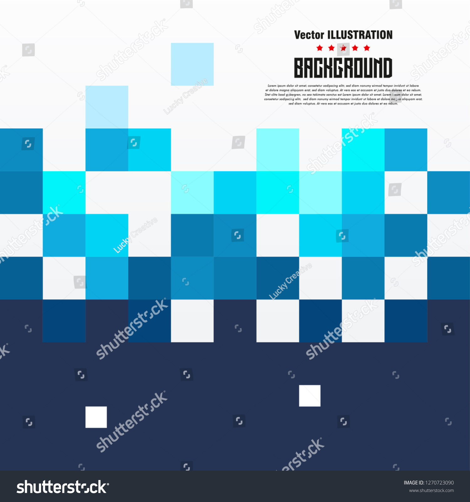 Pixel Background Banner Vector Illustration: стоковая векторная графика ...