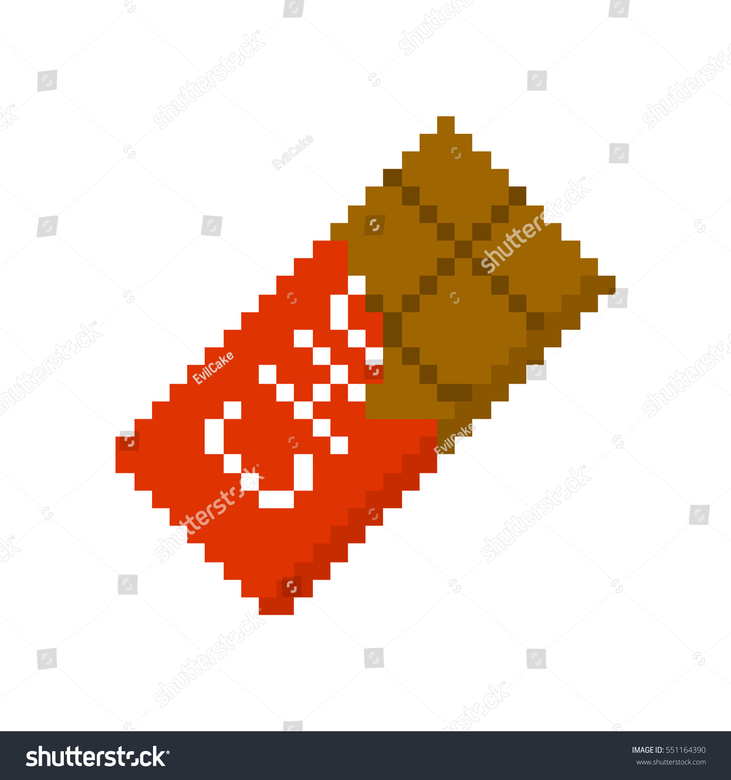 Pixel chocolate Images, Stock Photos & Vectors | Shutterstock