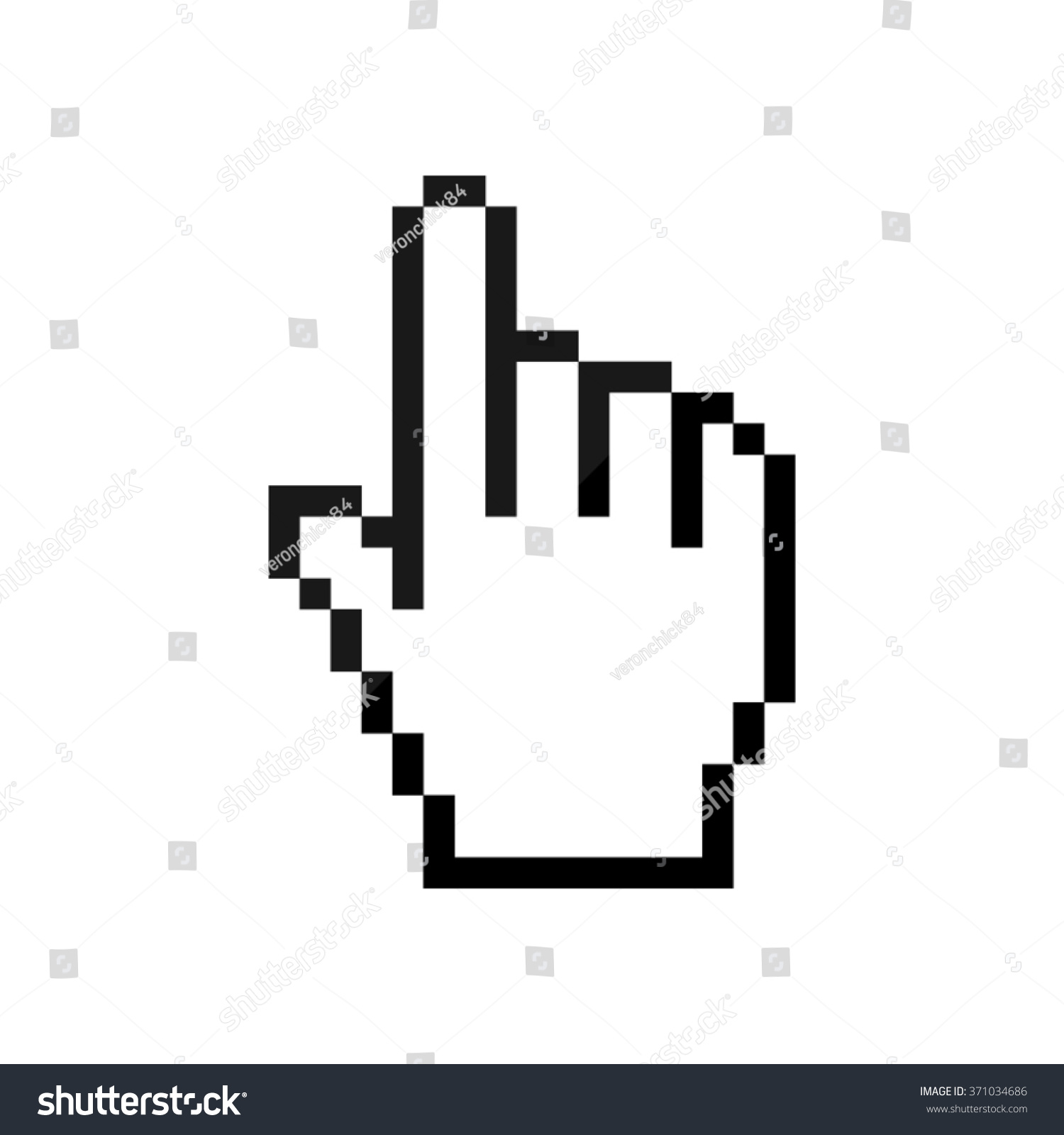 63,796 imágenes de Pixel hand - Imágenes, fotos y vectores de stock ...