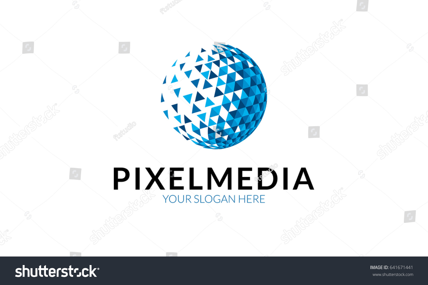 Pixel Media Logo Stock Vector (Royalty Free) 641671441 | Shutterstock