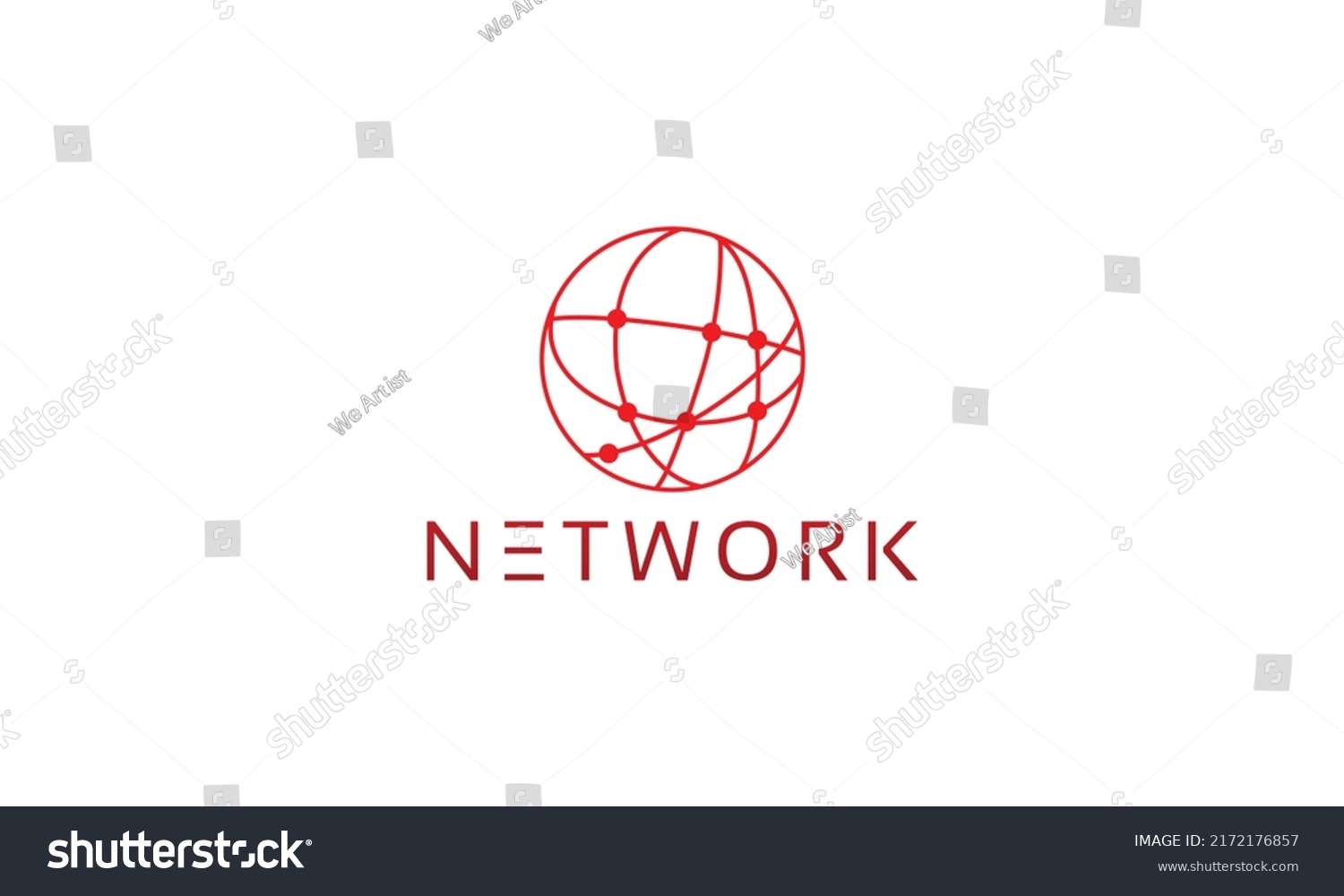Pixel Networkconnect Technology Logo Designs Concept Stock Vector ...