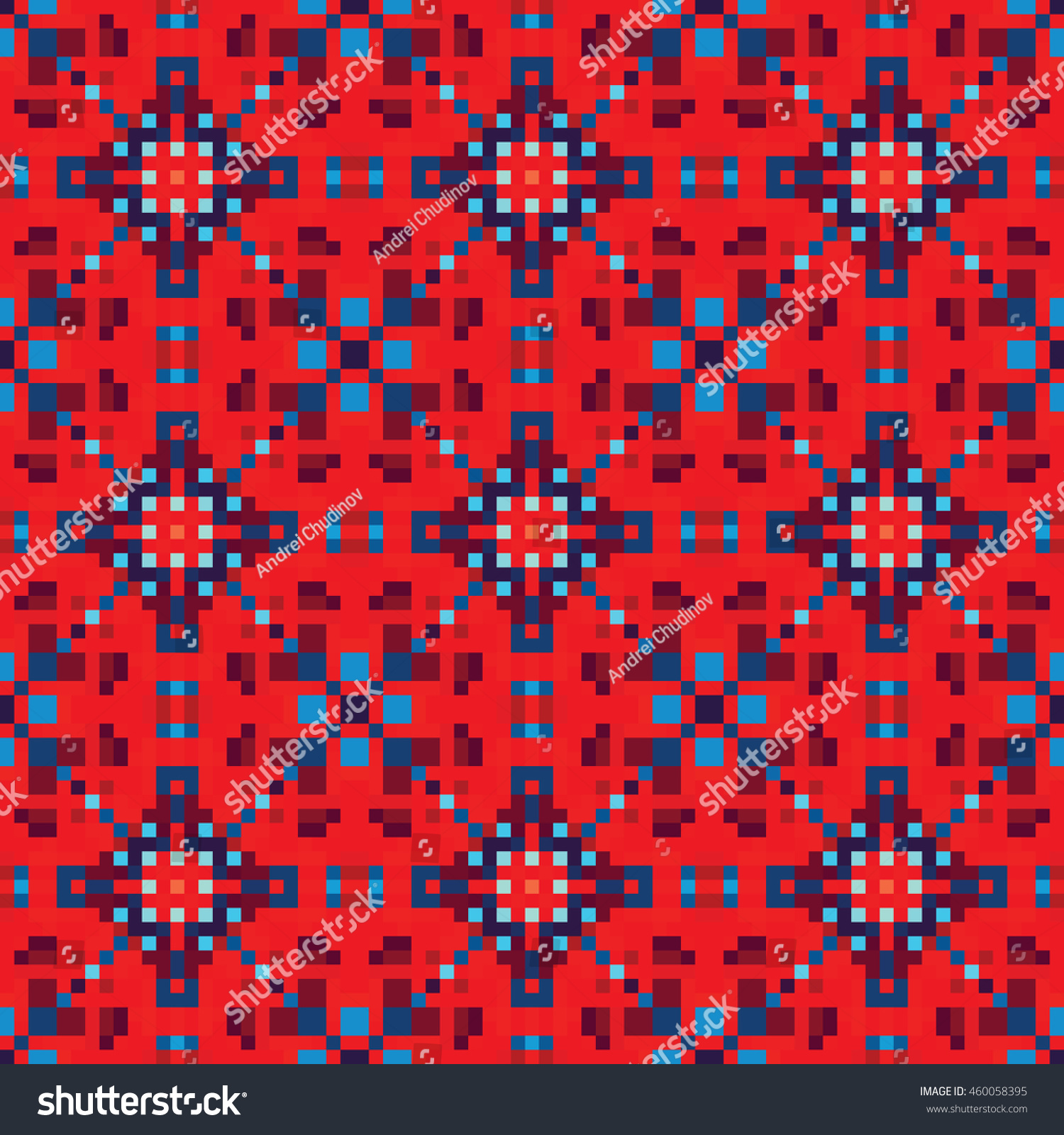 Pixel Pattern Cloth Design Wallpaper Print: เวกเตอร์สต็อก (ปลอดค่า ...