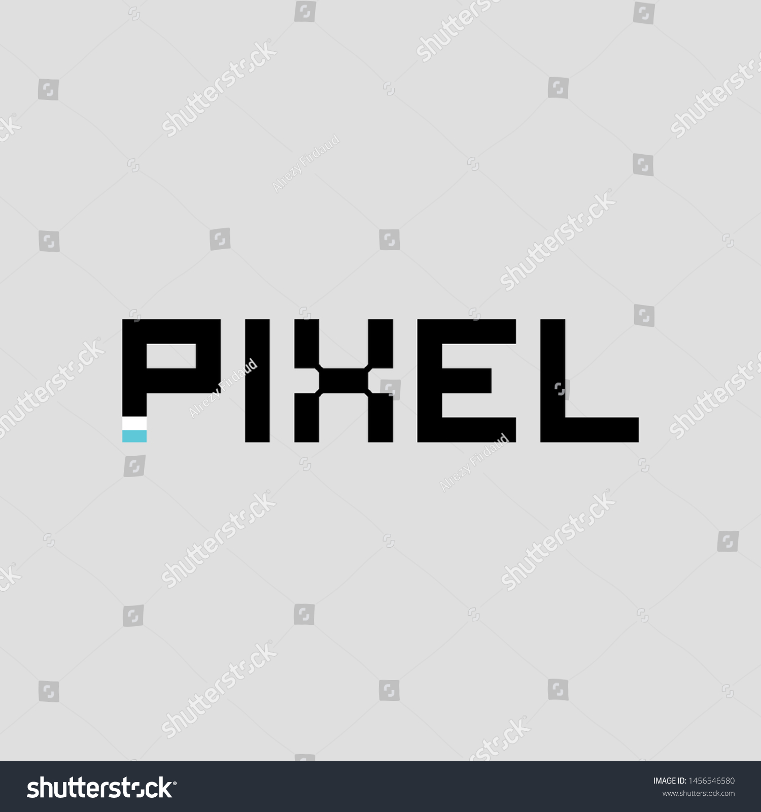 Pixel Simple Image Logo Icon: vector de stock (libre de regalías ...