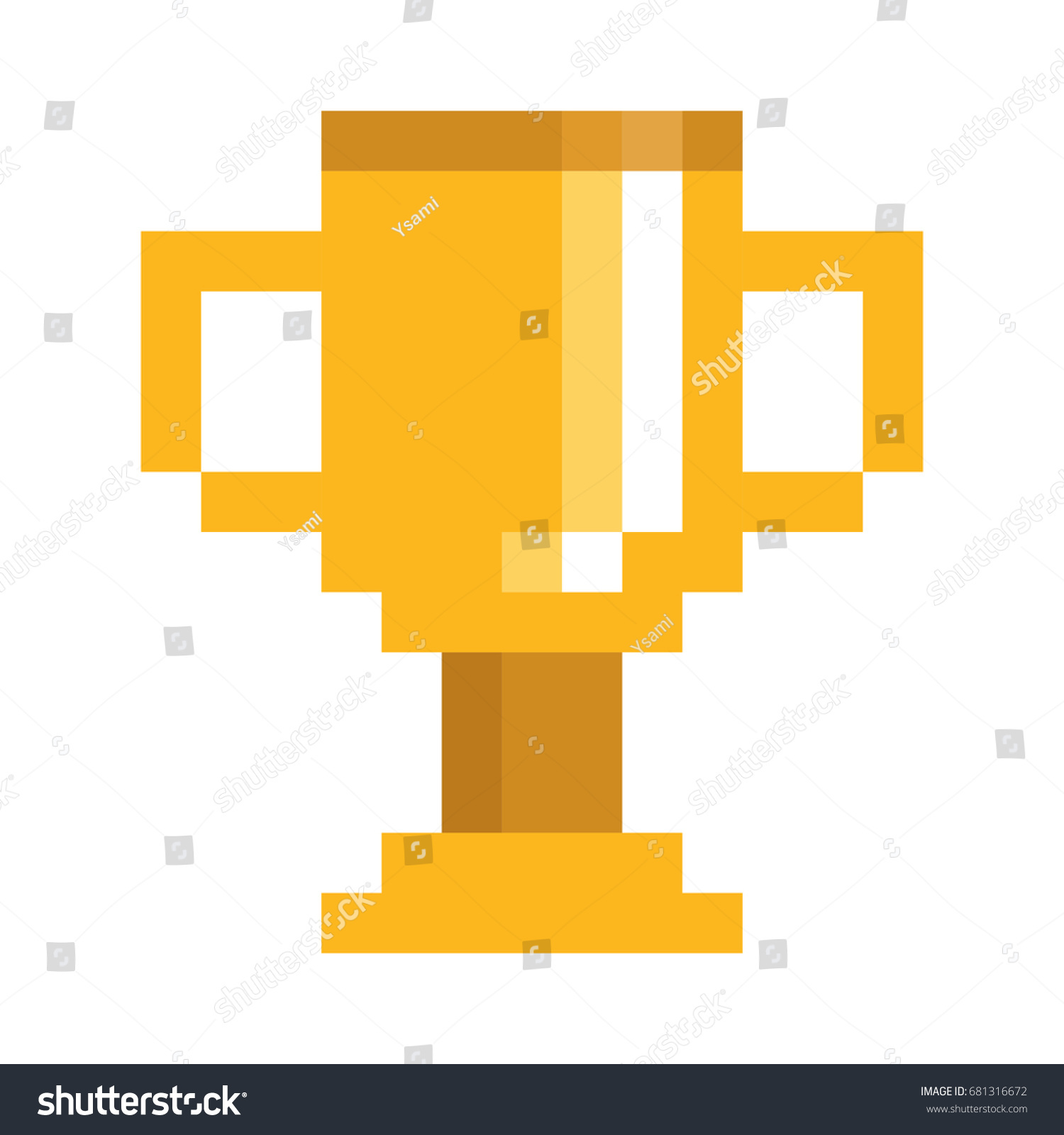 1,076 Trophy pixel art Images, Stock Photos & Vectors | Shutterstock