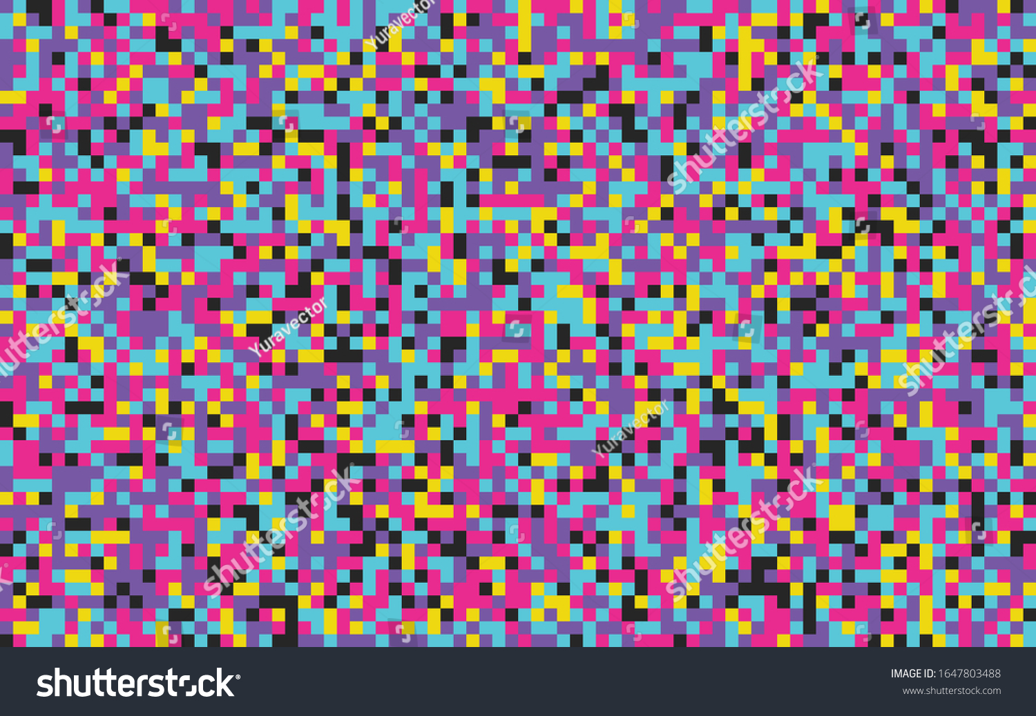 Pixels patrón transparente Color pixelado fondo: vector de stock (libre ...