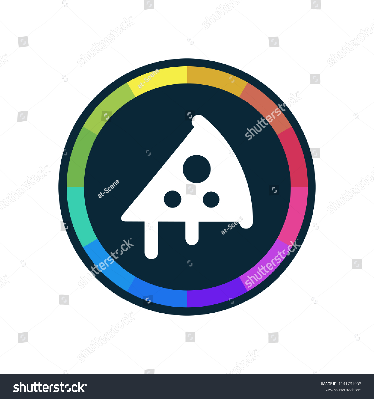Pizza App Icon Stock Vector (Royalty Free) 1141731008 | Shutterstock