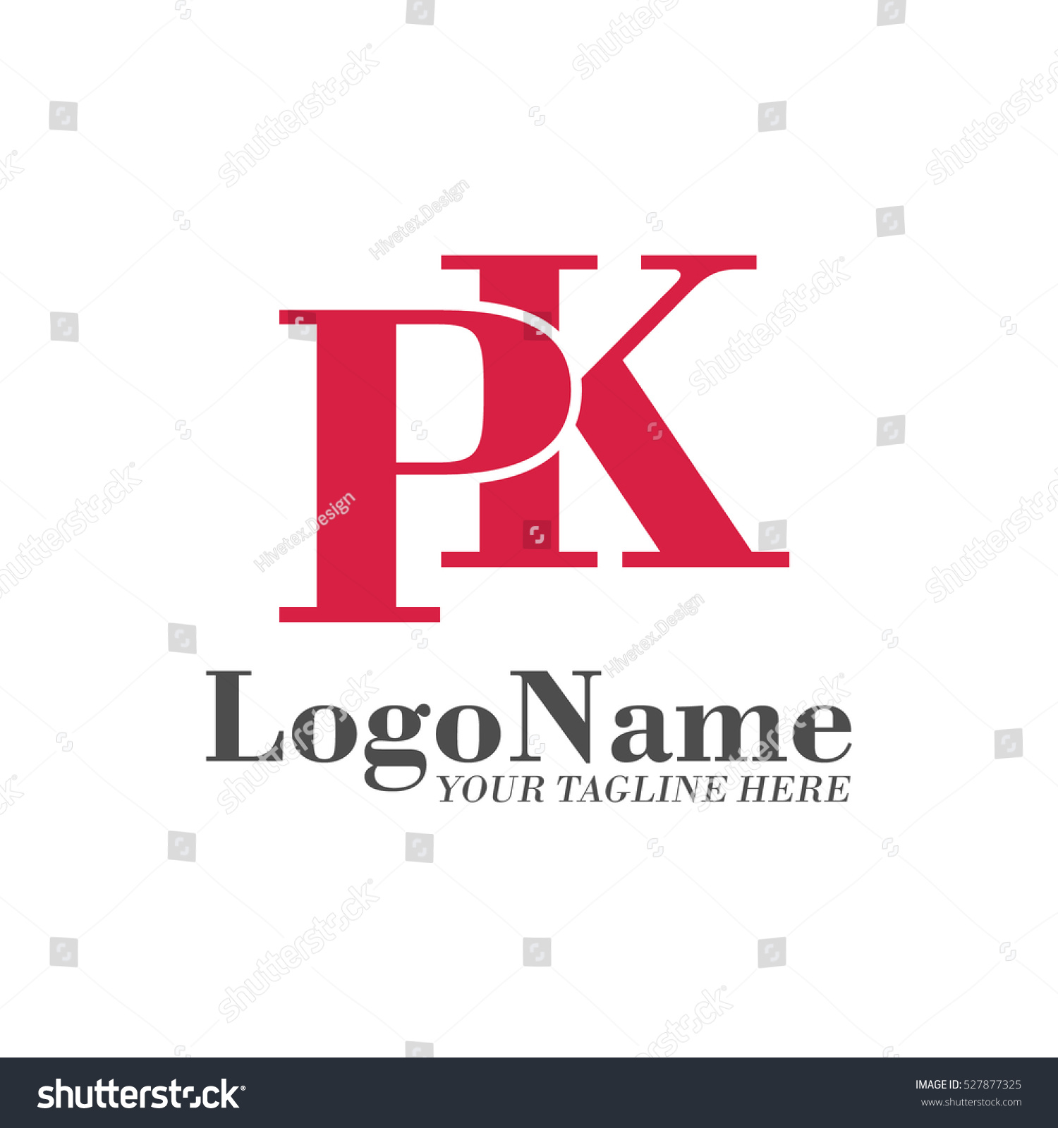 Pk Logo Stock Vector (Royalty Free) 527877325 | Shutterstock