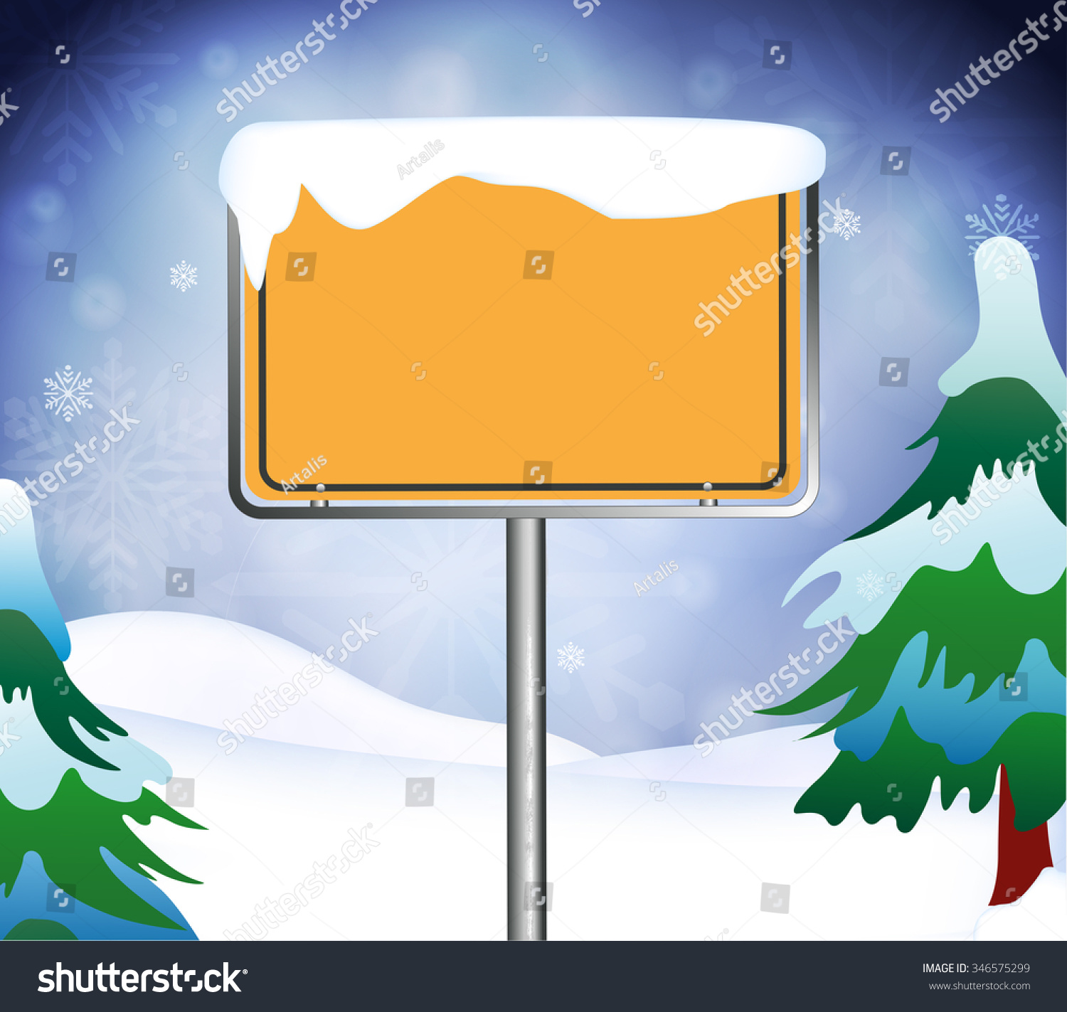 Place Name Sign Empty Stock Vector (Royalty Free) 346575299 | Shutterstock
