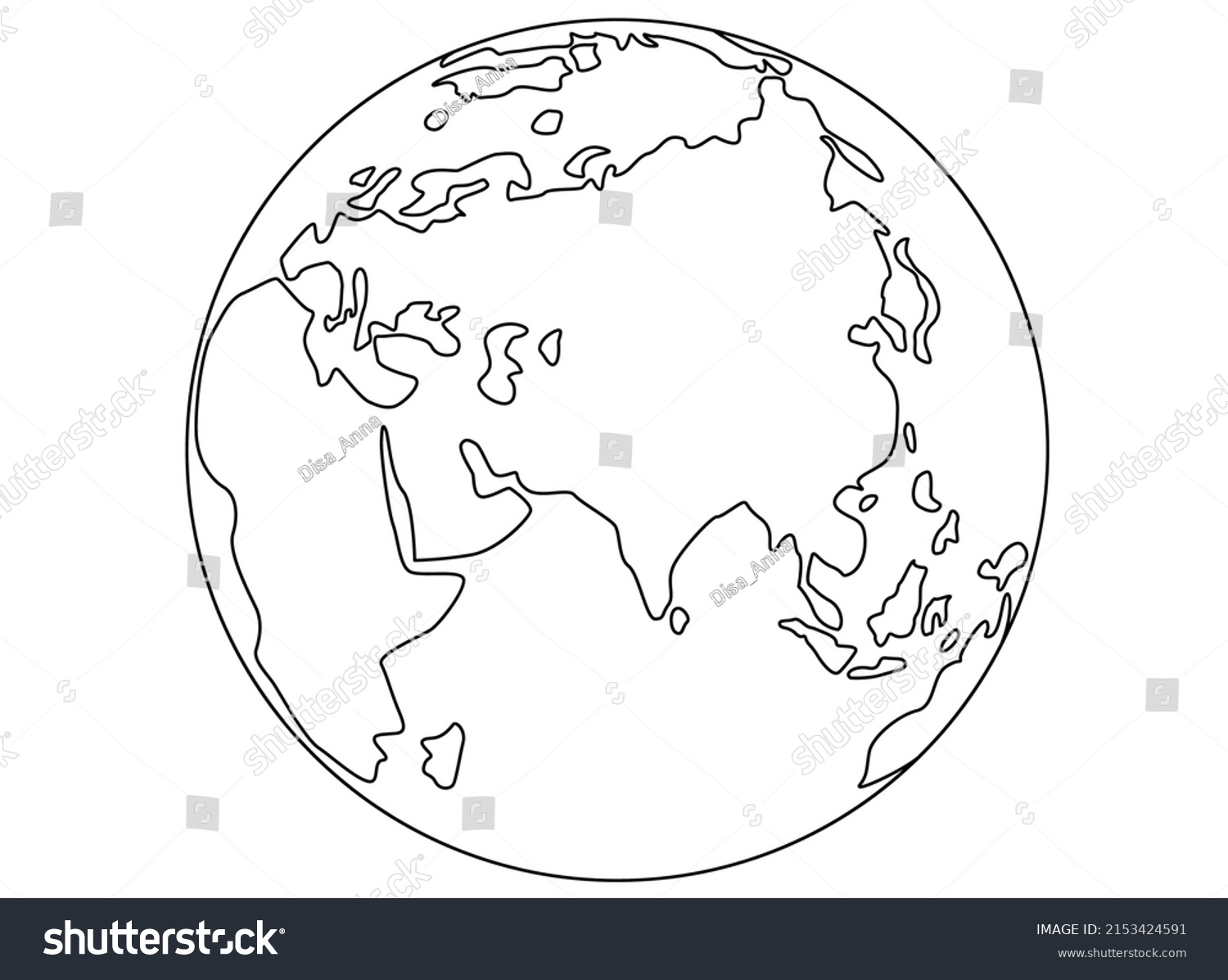 Planet Earth Europe Asia Africa Oceania Stock Vector (Royalty Free ... Planet Earth Europe Asia Africa Oceania Stock Vector (Royalty Free ...