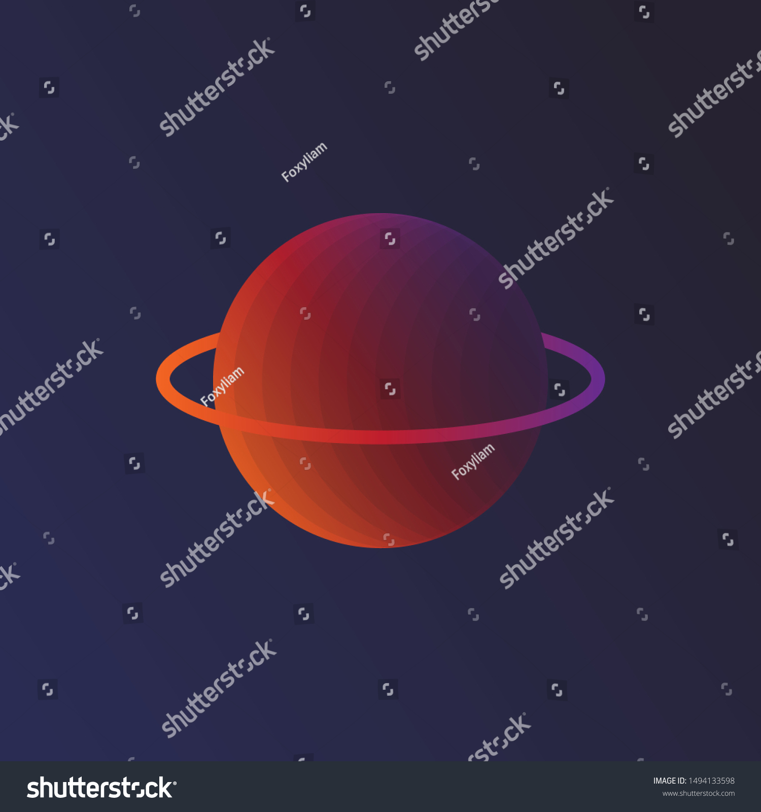 Planet Saturn Planetary Ring System Vector Stock Vector (Royalty Free ... Planet Saturn Planetary Ring System Vector Stock Vector (Royalty Free ...