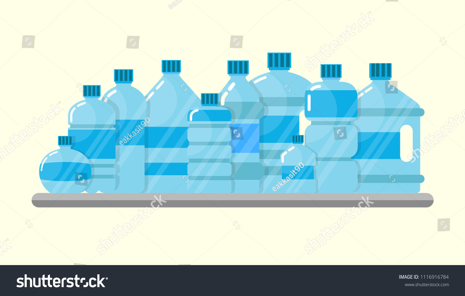 Plastic Bottle Water Set Blue Drinking Stock Vector (Royalty Free ... Plastic Bottle Water Set Blue Drinking Stock Vector (Royalty Free ...