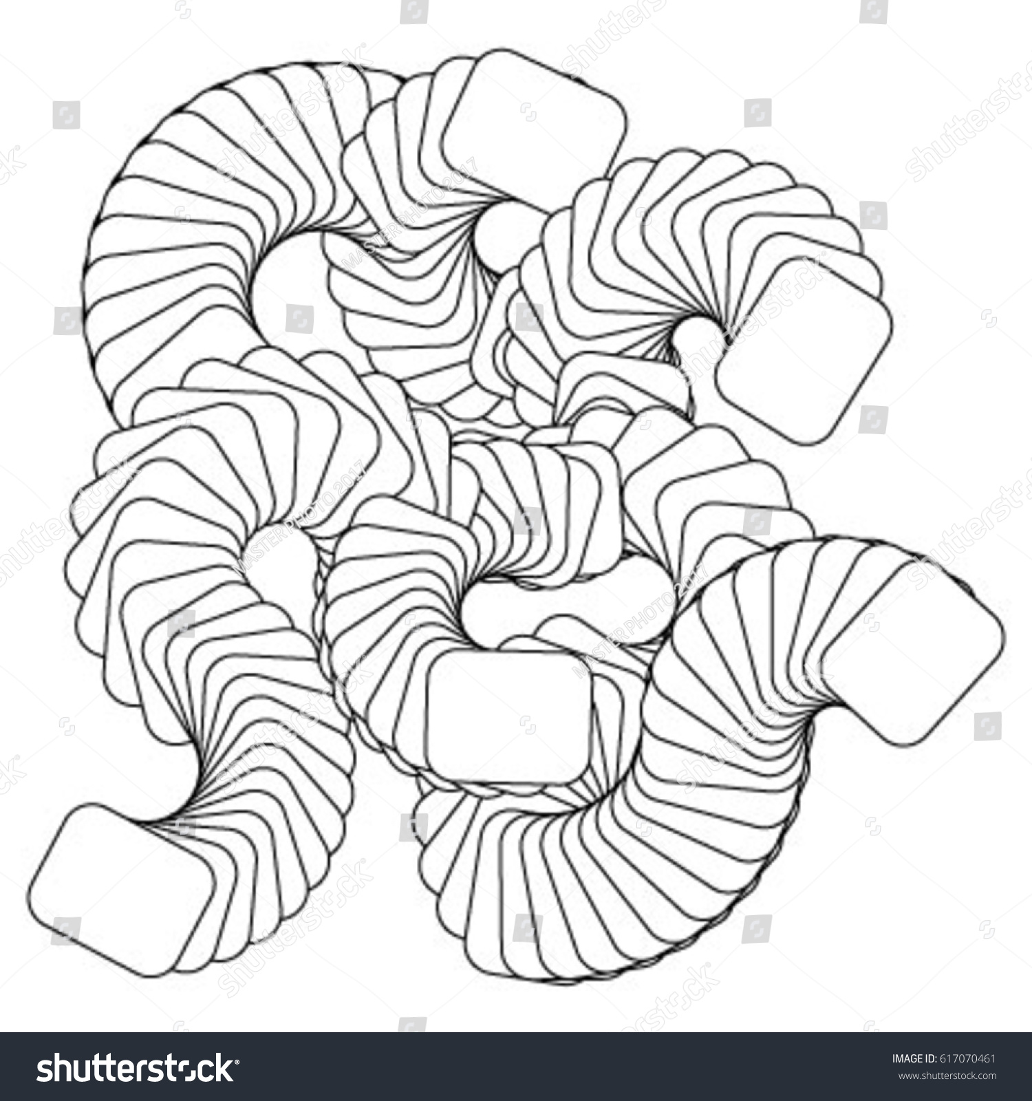 Plates Stacked Large Numbers Vector Stock Vector (Royalty Free ...