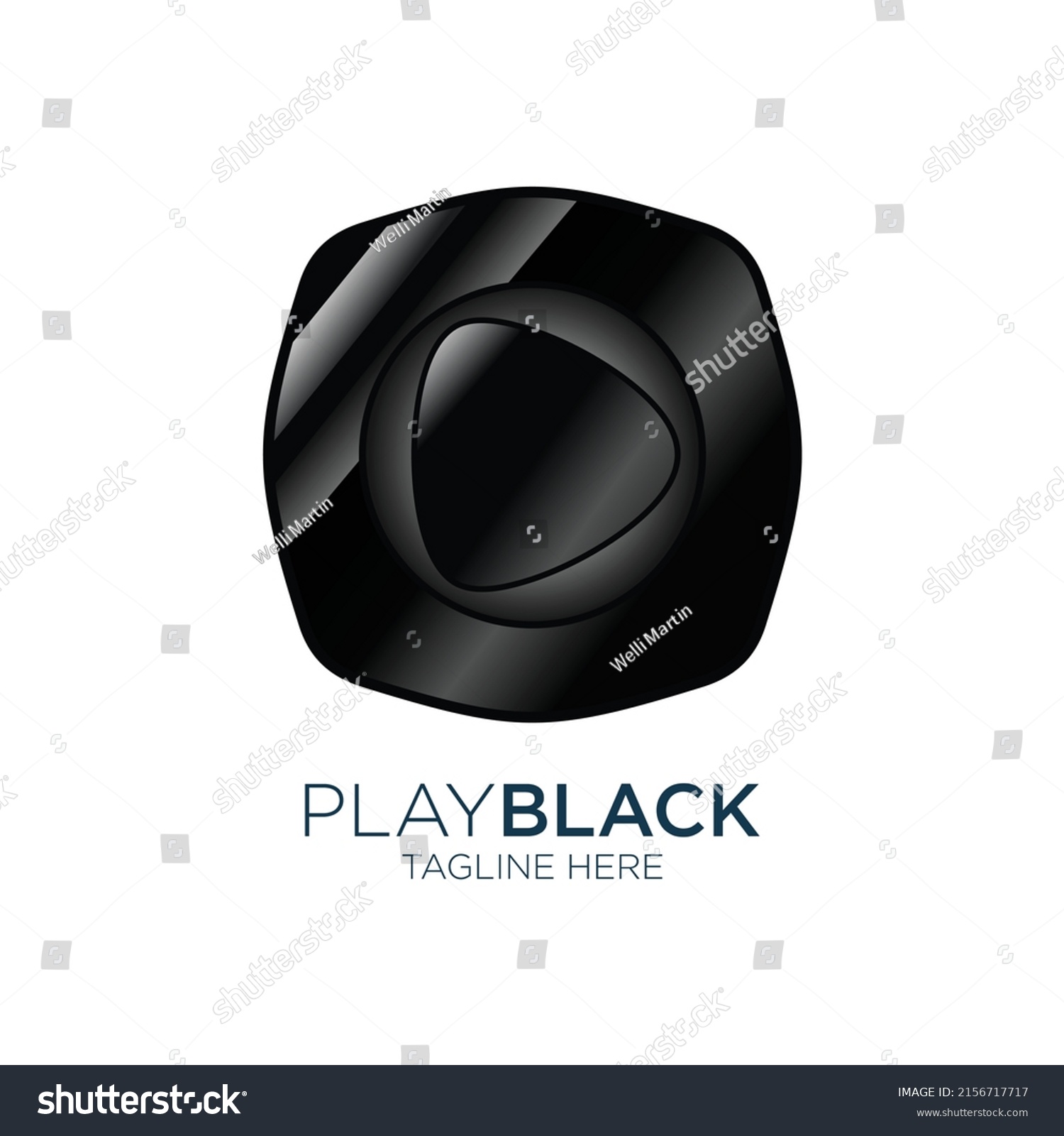 Play Button Tv Screen Concept Stock Vector (Royalty Free) 2156717717 ...