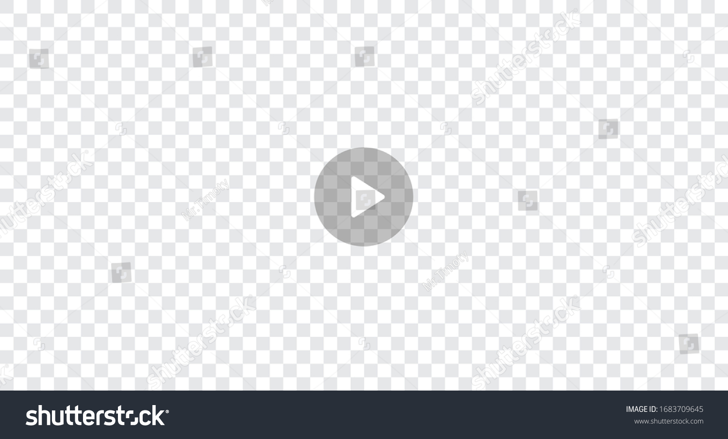 Play On Transparent Background Vector Stock Vector (Royalty Free ...
