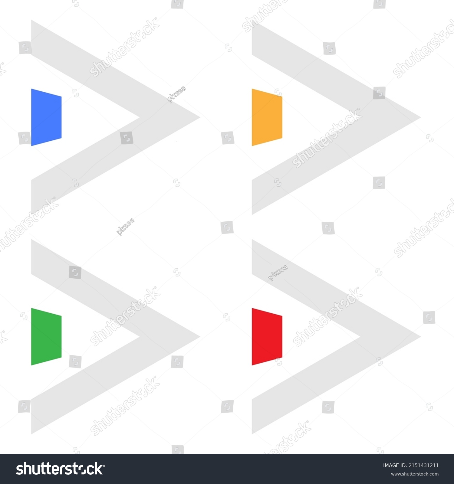Play Start Button Icon Vector Illustration Stock Vector (Royalty Free ...