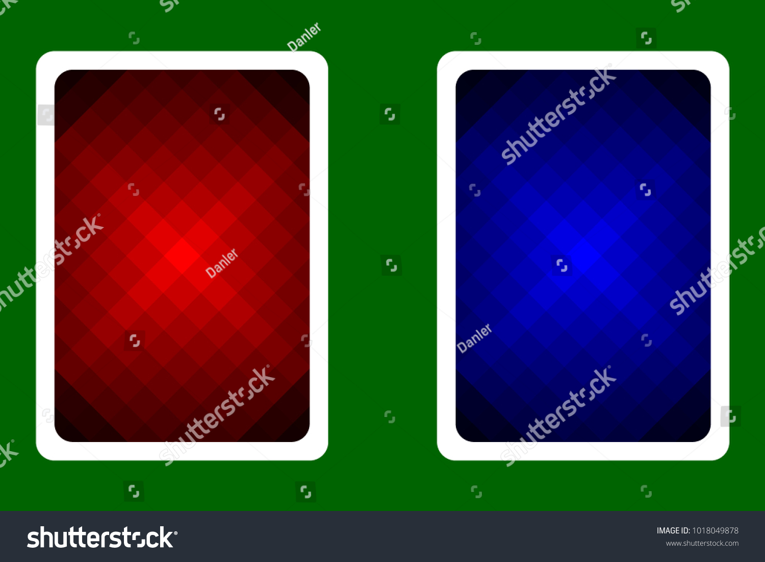 카드 뒷면 디자인 재생 - 대각선 스톡 벡터(로열티 프리) 1018049878 | Shutterstock