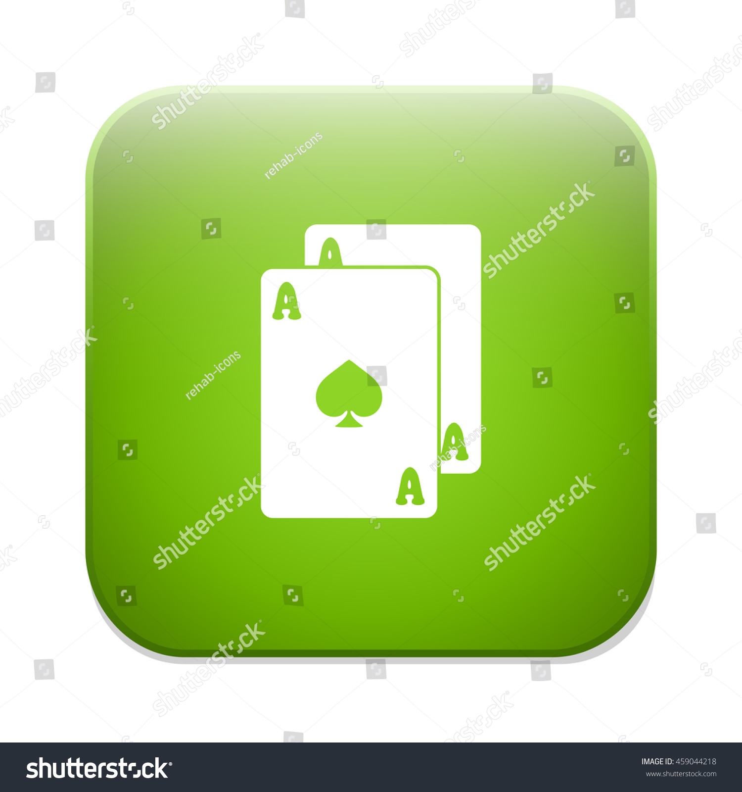 Playing Card Symbol Stock Vector (Royalty Free) 459044218 | Shutterstock