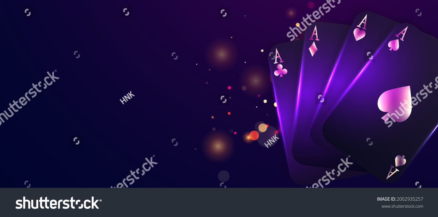 Playing Card Winning Poker Hand Casino Stock Vector (Royalty Free ... Playing Card Winning Poker Hand Casino Stock Vector (Royalty Free ...