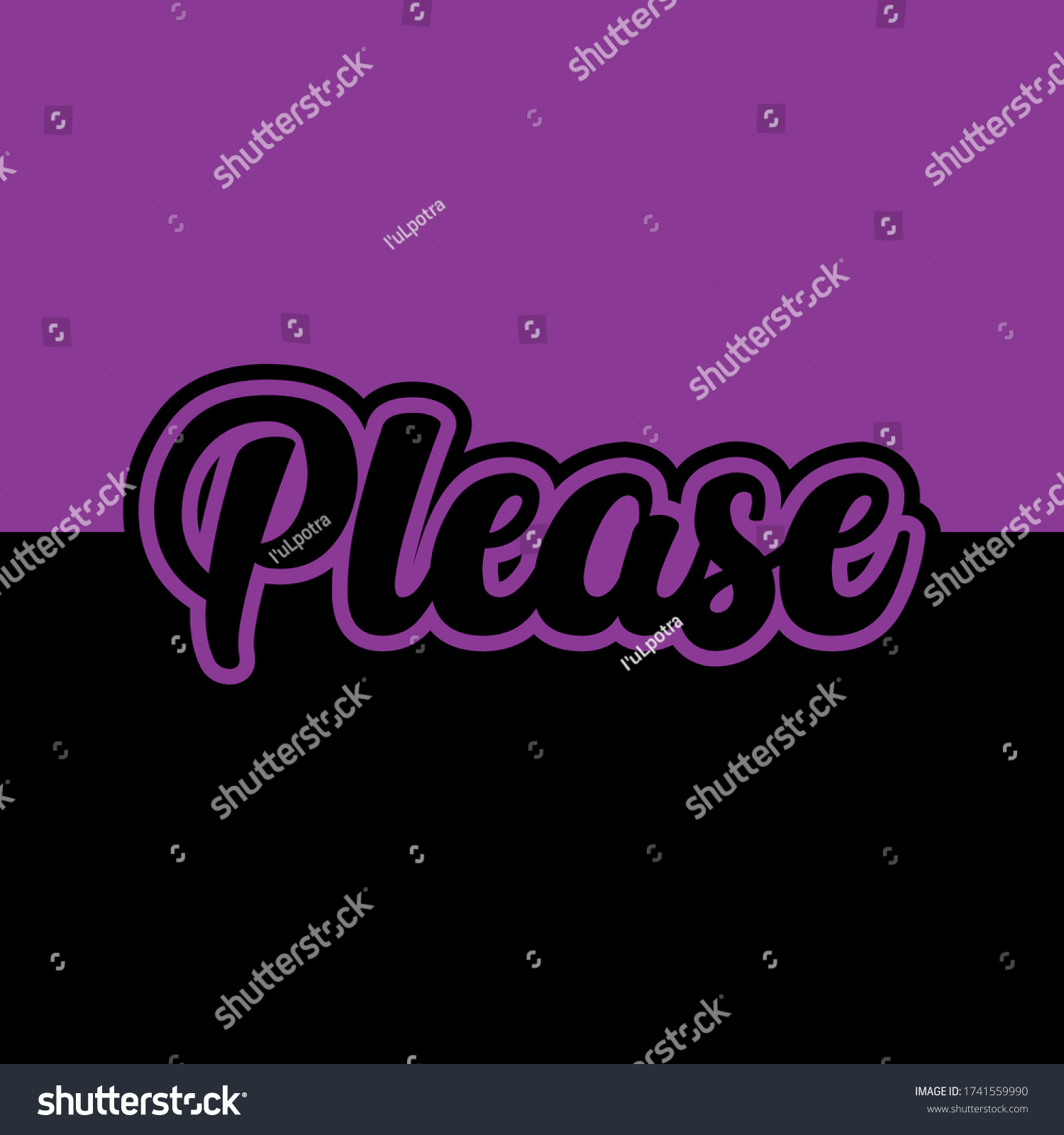 11.455 Please word Gambar, Foto Stok & Vektor | Shutterstock