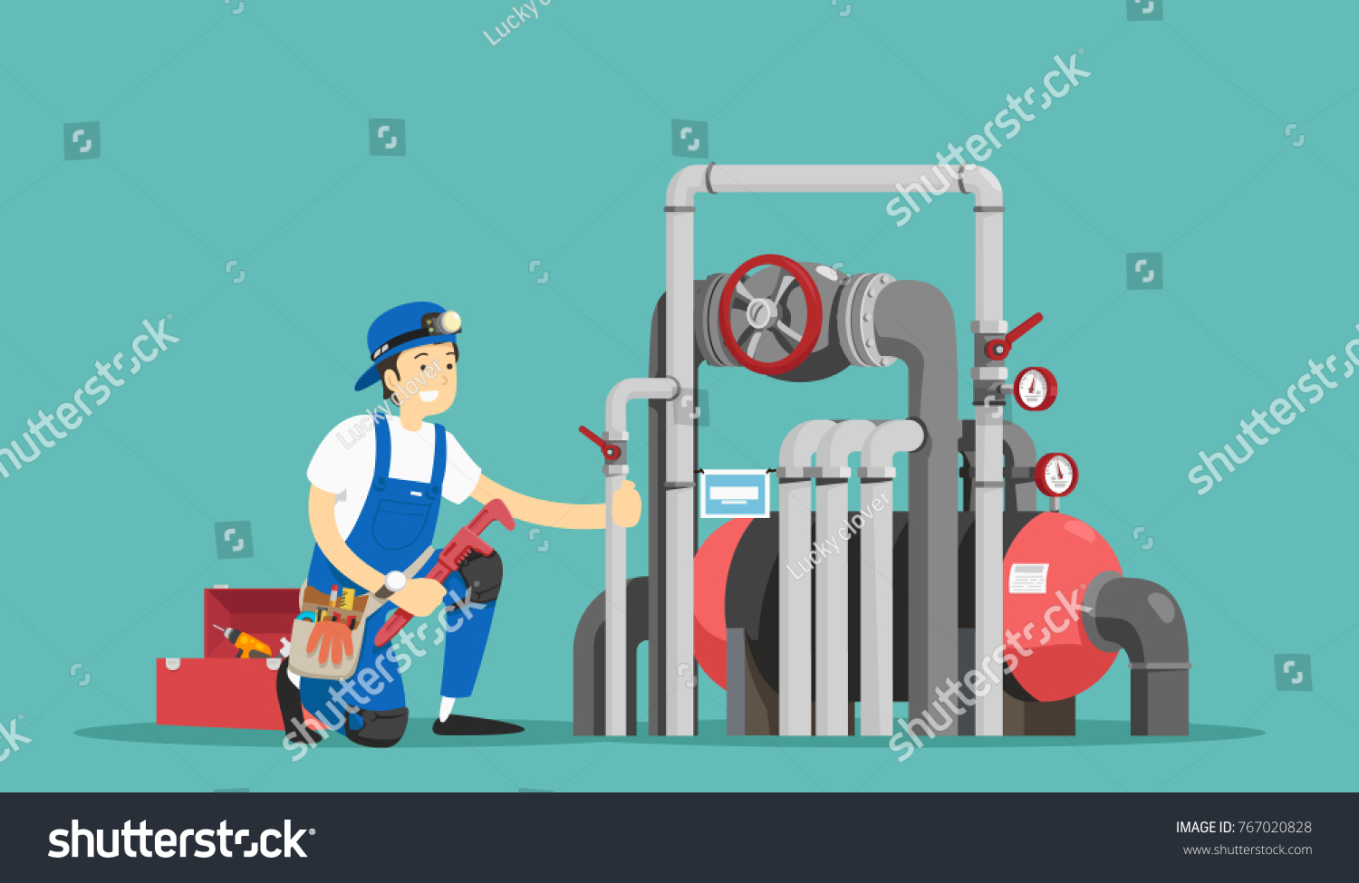 2,399 Water leak cartoon Images, Stock Photos & Vectors | Shutterstock