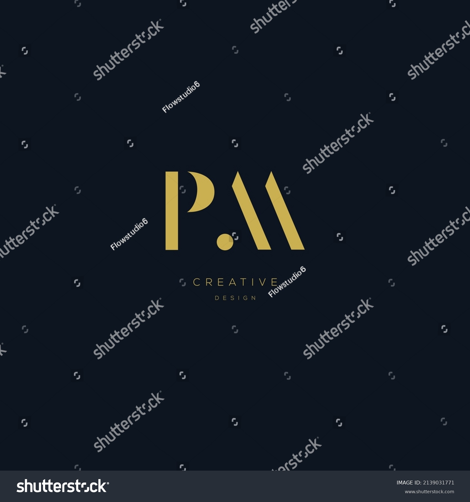 Pm Letters Initial Icons Monogram Vector Stock Vector (Royalty Free ...
