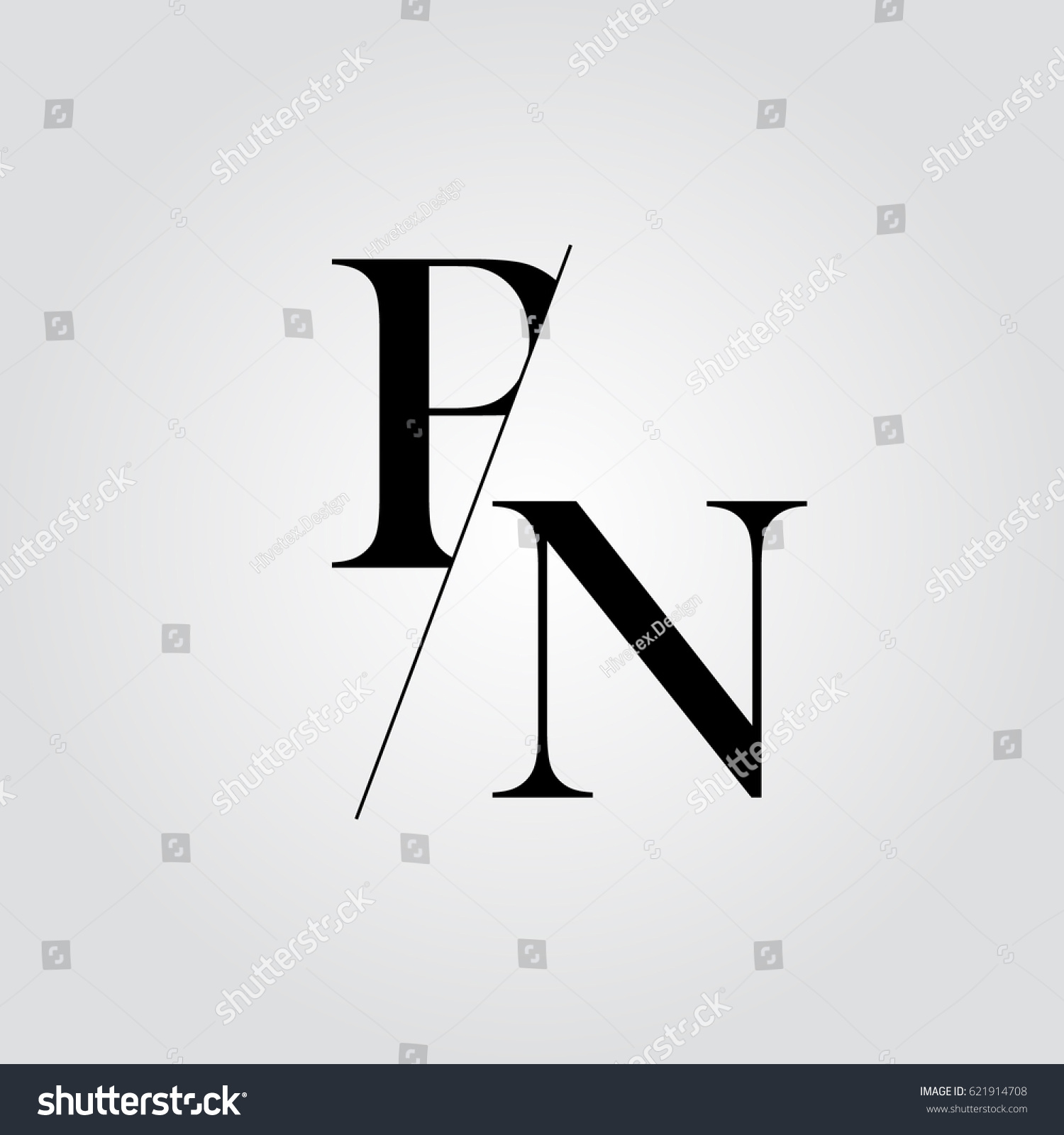 Pn Logo Stock Vector (Royalty Free) 621914708 | Shutterstock