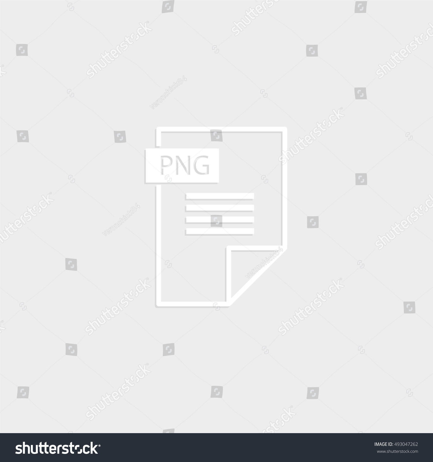 Png Icon White Vector Icon Shadow Stock Vector (Royalty Free) 493047262 ...
