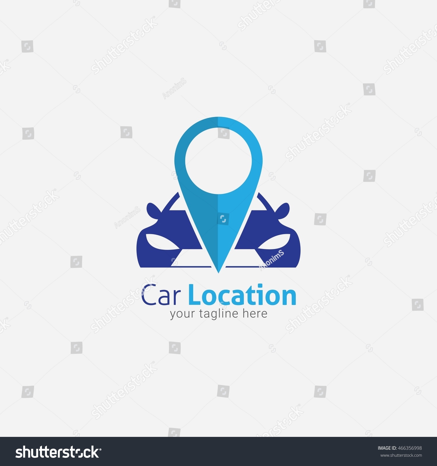 Point Car Logo Design Template Vector Stock Vector (Royalty Free ...