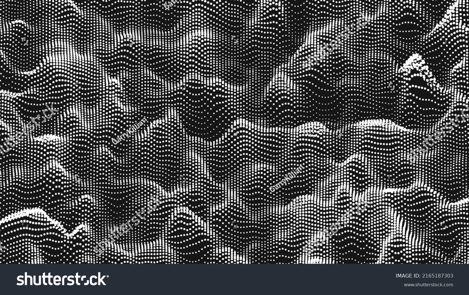 Point Wave Noise Texture Abstract Dot Stock Vector (Royalty Free ...