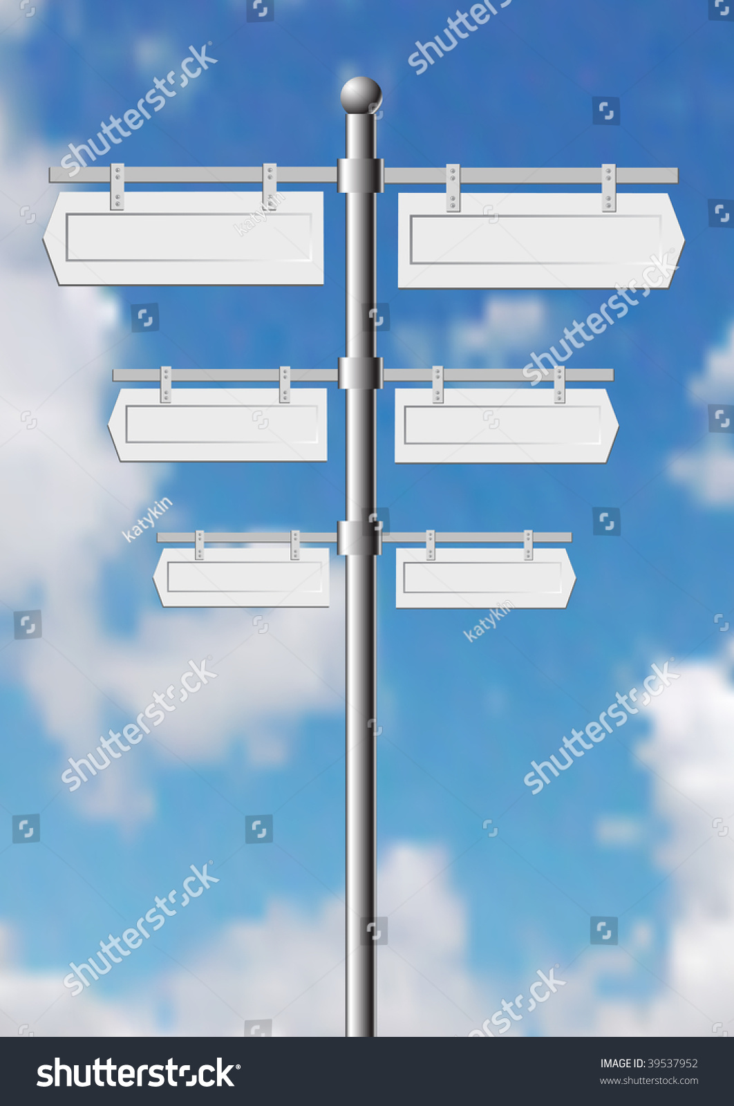 Pointer Directions Vector Stock Vector (Royalty Free) 39537952 ...