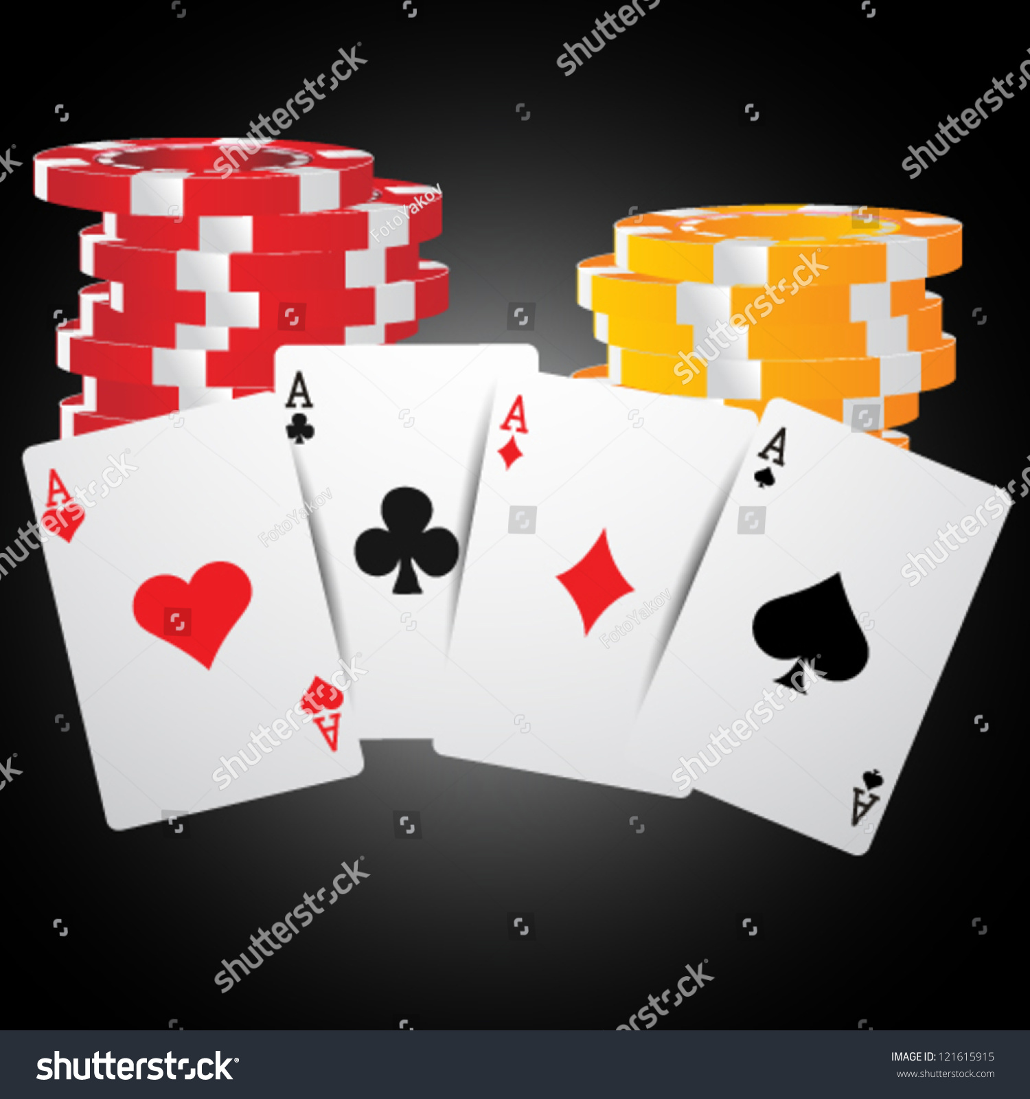 Poker Background Stock Vector (Royalty Free) 121615915 | Shutterstock