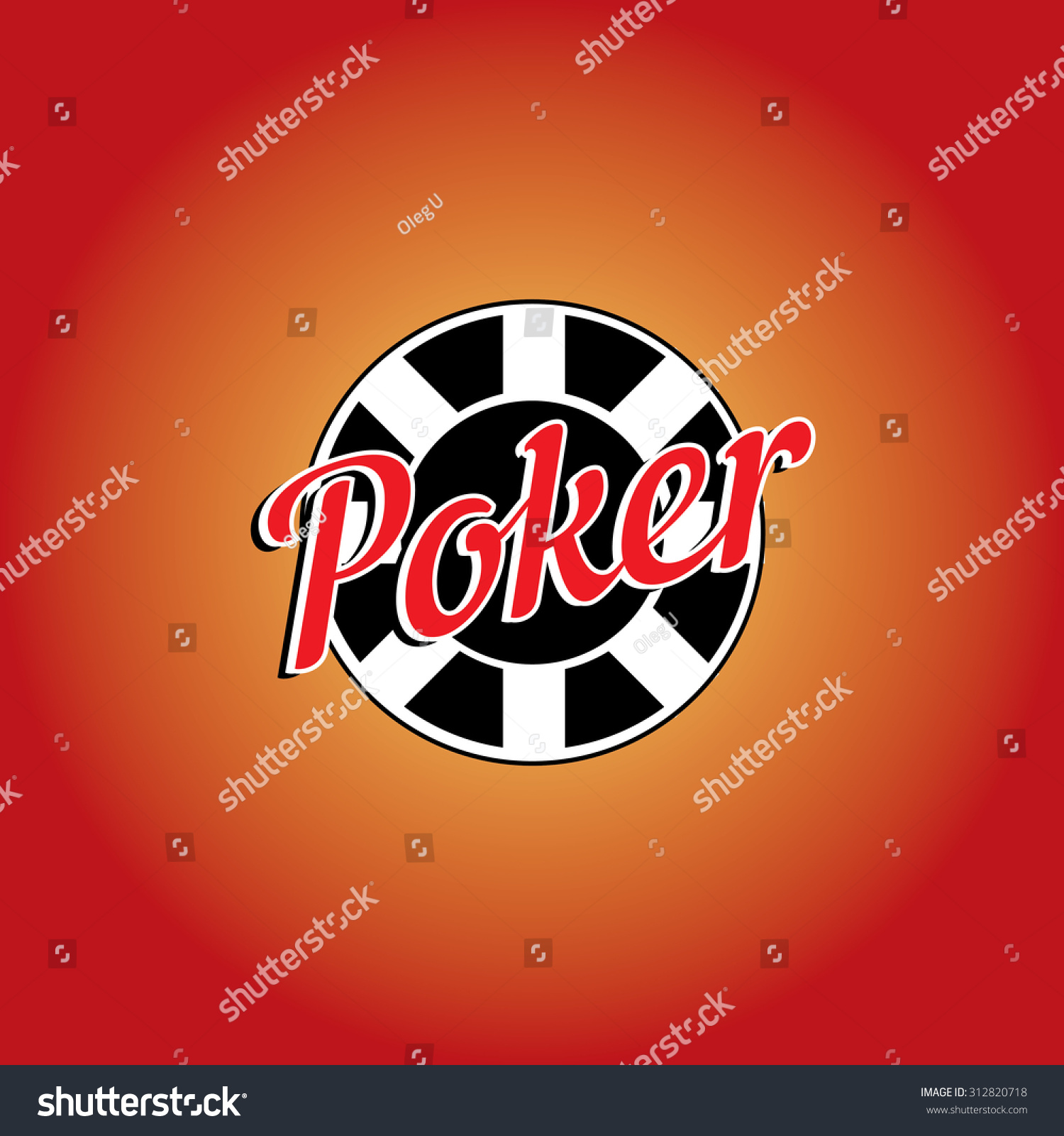 Poker Casino Vector Logo Template Stock Vector (Royalty Free) 312820718